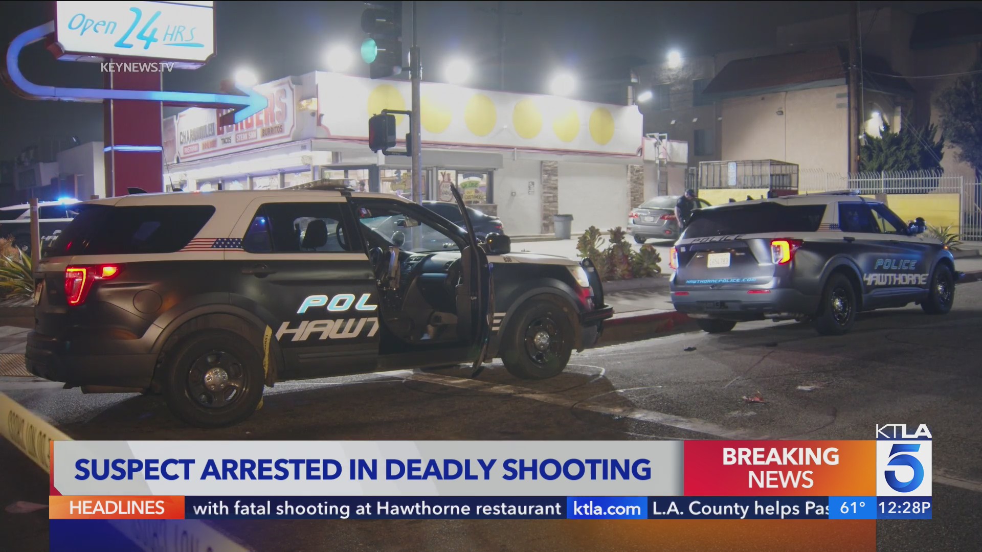 Suspect arrested in connection with fatal shooting at Hawthorne ...