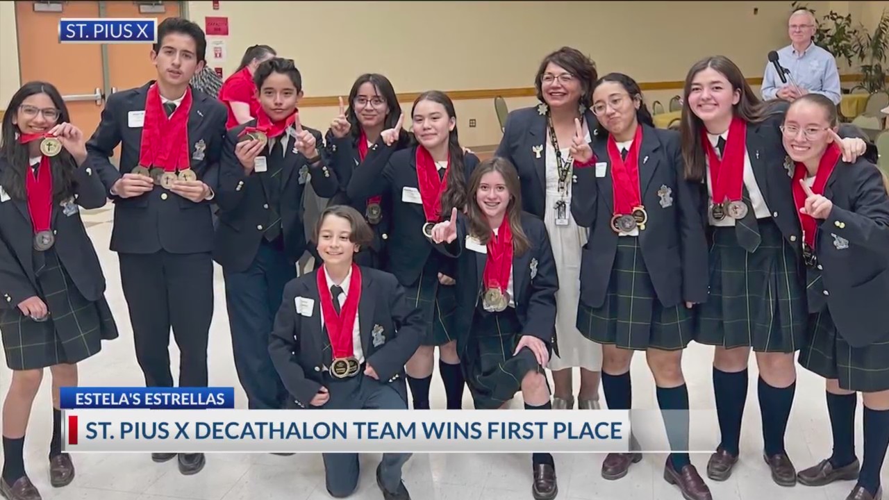 Estela’s Estrellas: St. Pius X Academic Decathlon Team – KTSM 9 News
