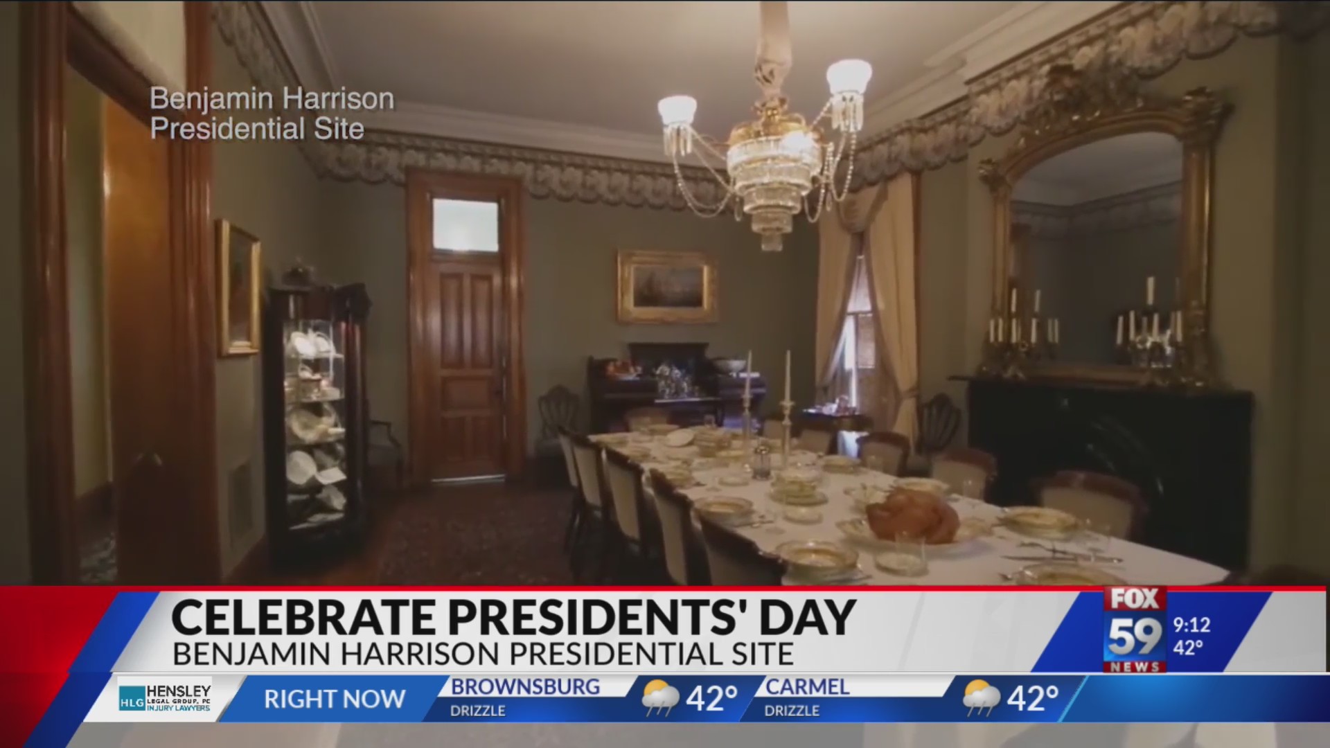 Presidents day fun at the Benjamin Harrison Presidential Site – Fox 59