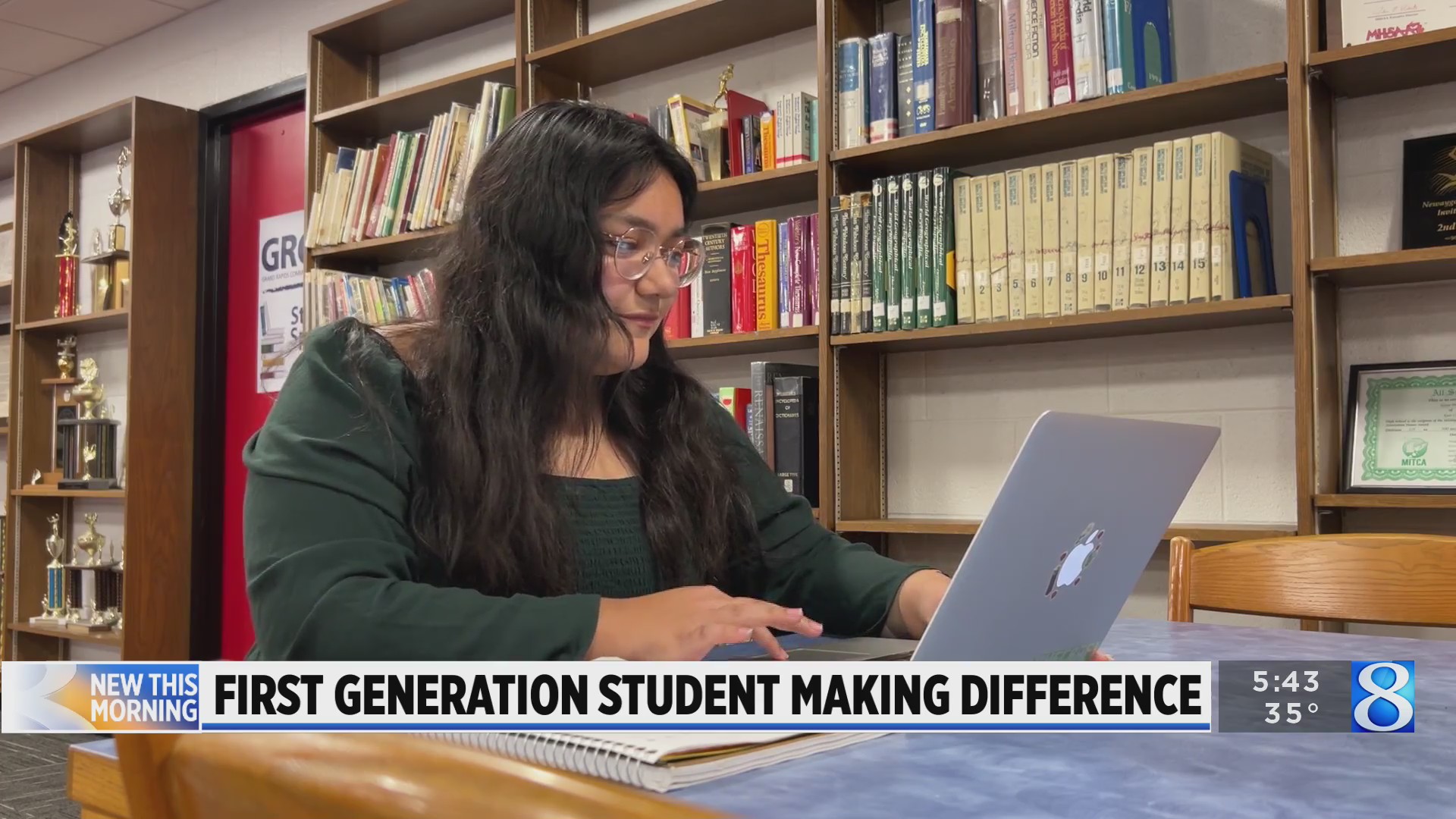 First-generation student making a difference – WOODTV.com