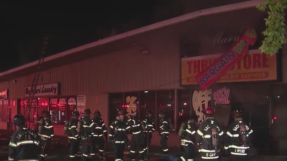 Sacramento fire officials investigating thrift store fire – FOX40 News
