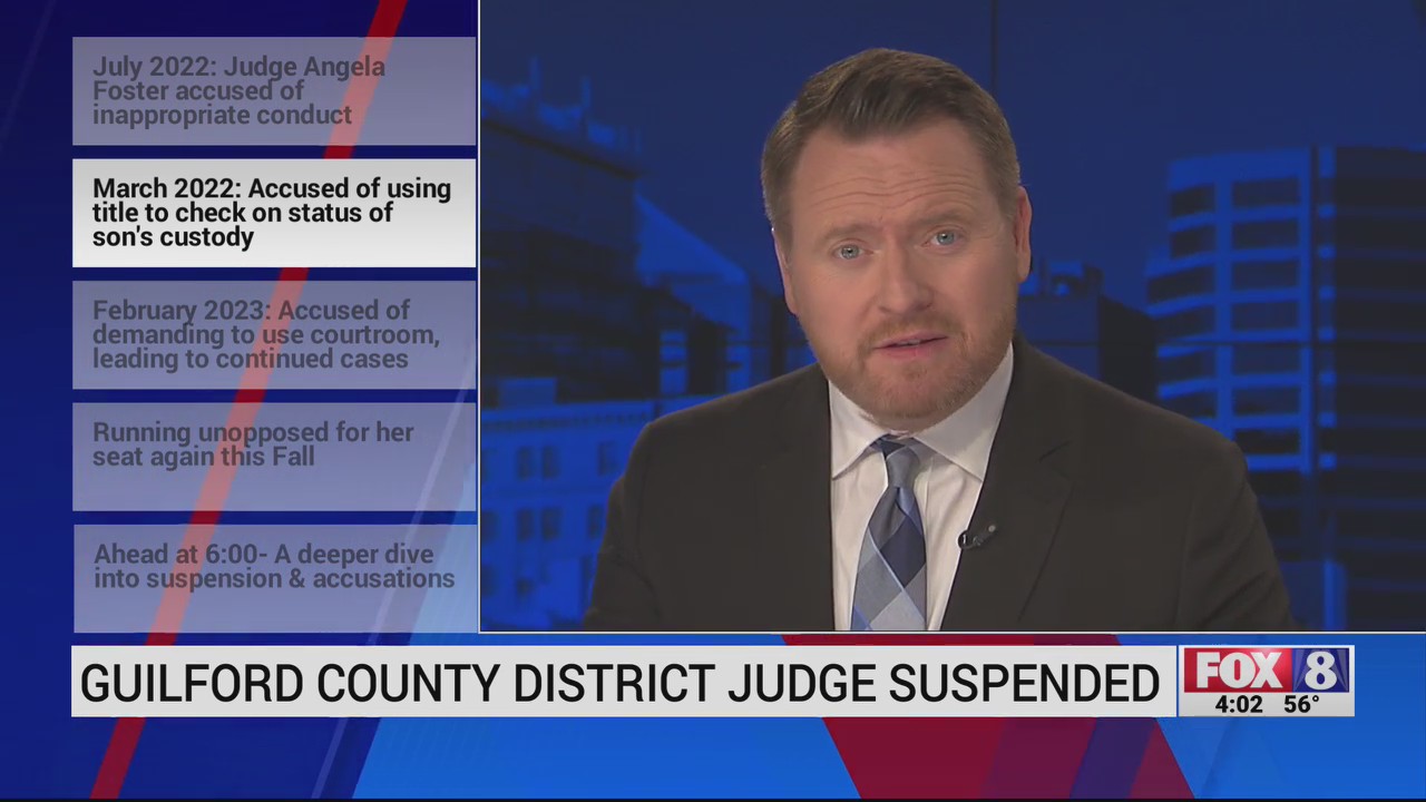 Guilford County judge suspended after ordering magistrate to change ...