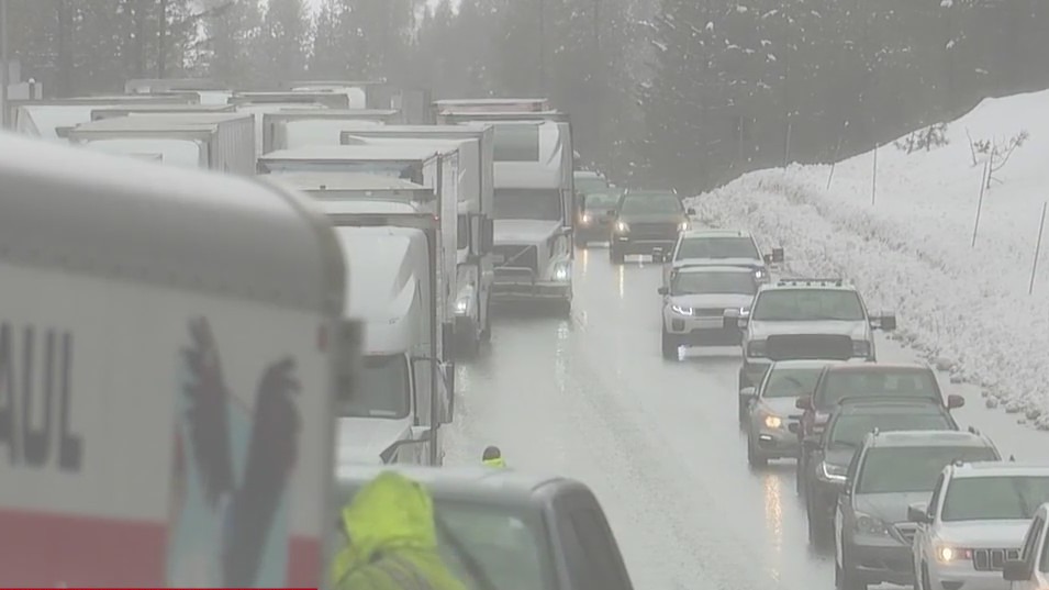 Weather conditions impacts road travel during holiday weekend – FOX40