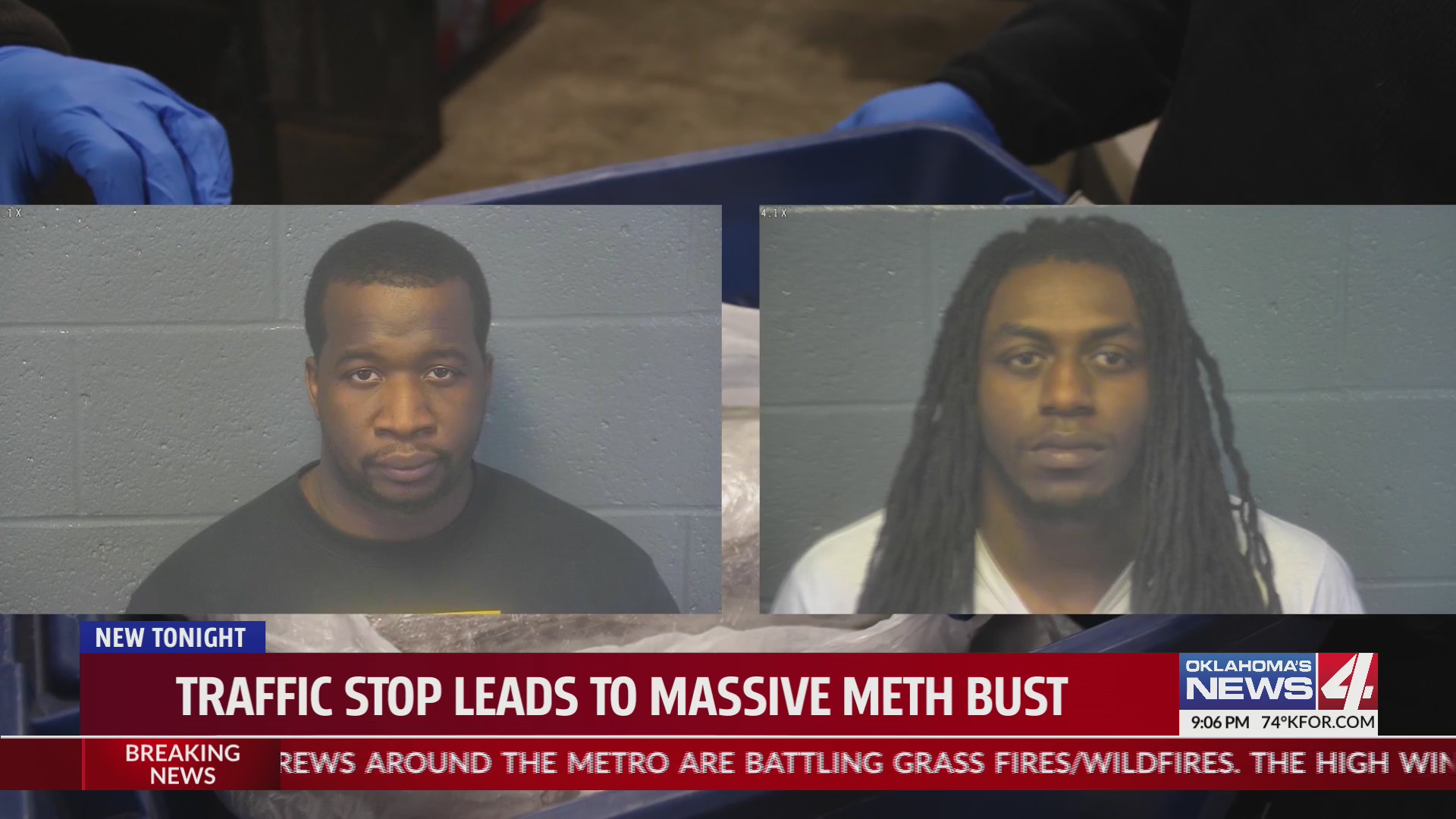 Traffic stop leads to massive meth bust – KFOR.com Oklahoma City Traffic stop leads to massive meth bust – KFOR.com Oklahoma City