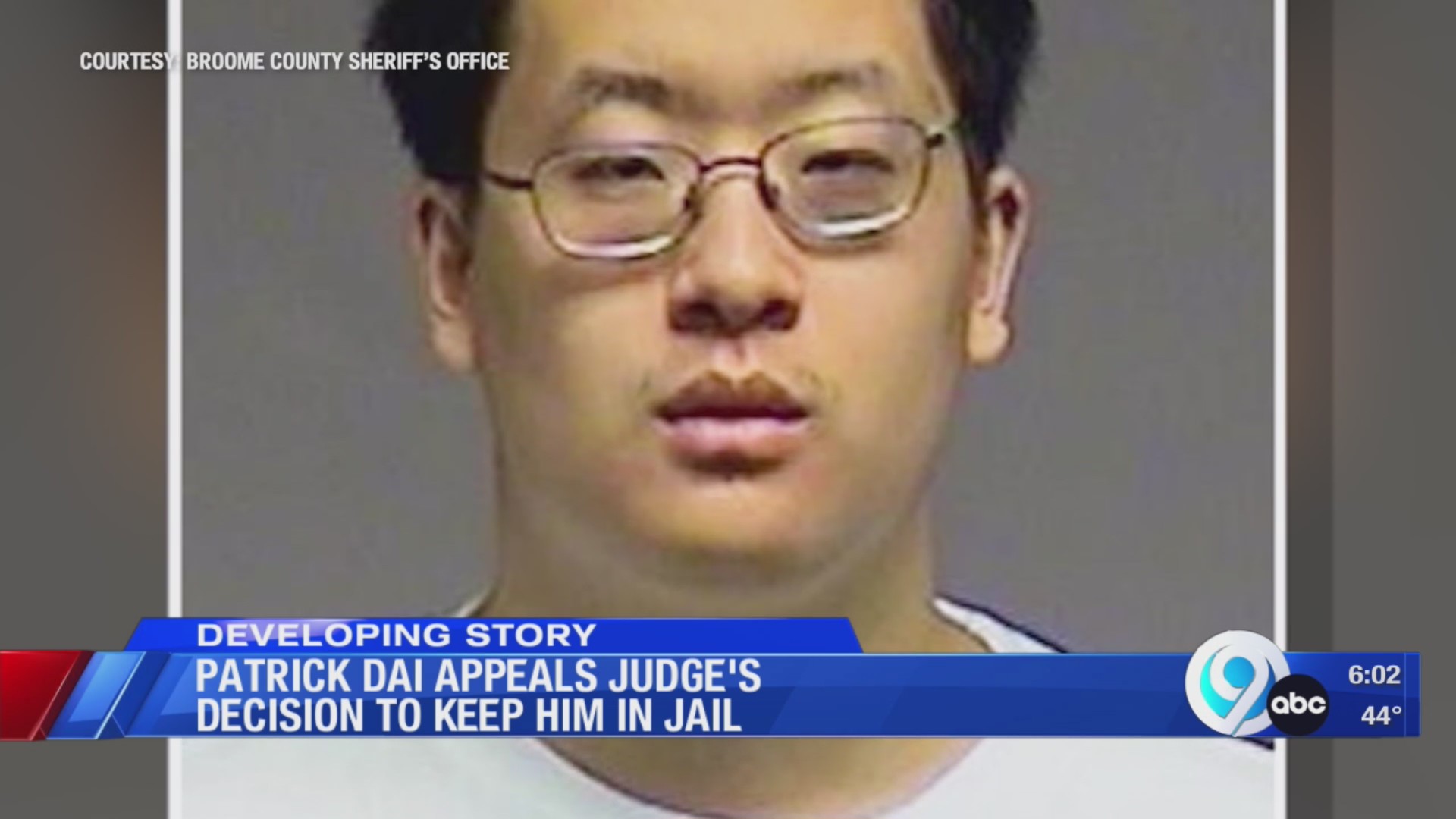 Patrick Dai appeals judge’s decision to keep him in jail – WSYR