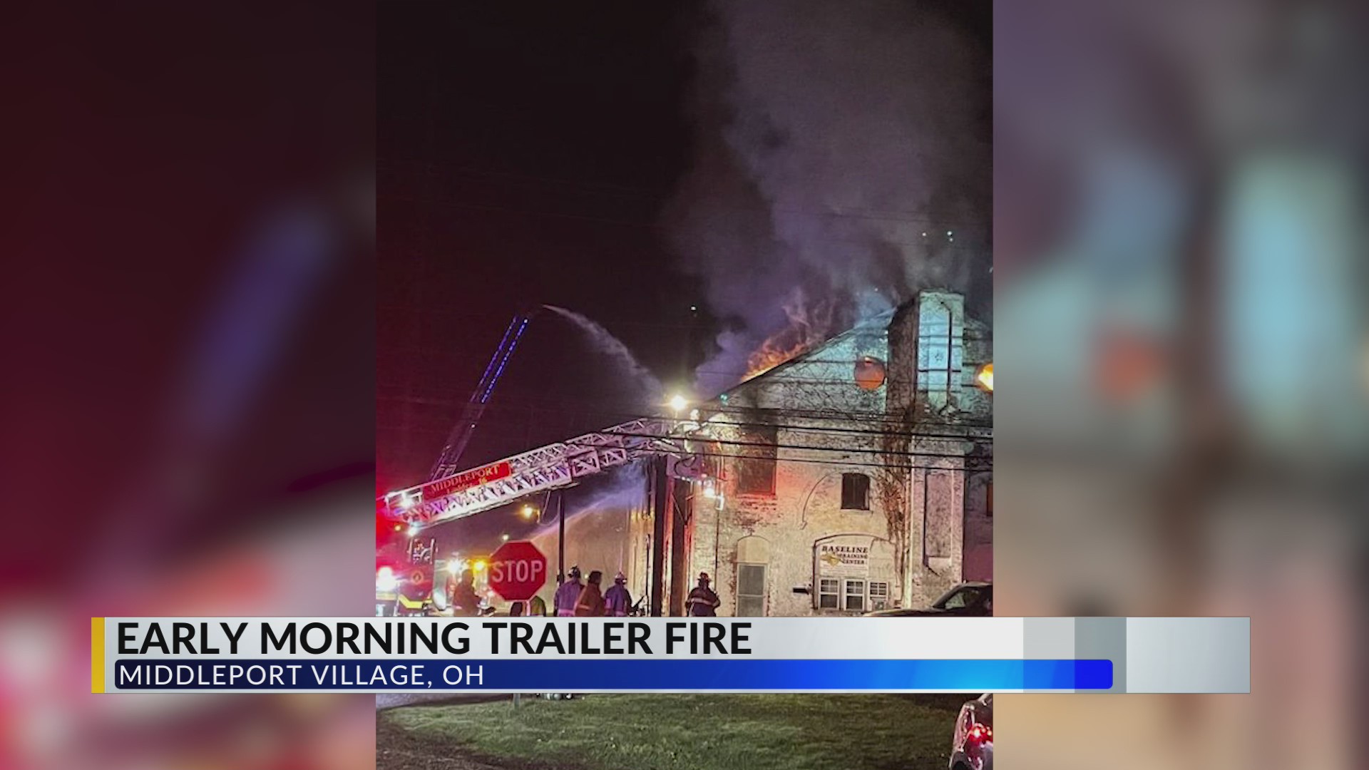 Early morning trailer fire in Middleport Village, OH – WOWK 13 News