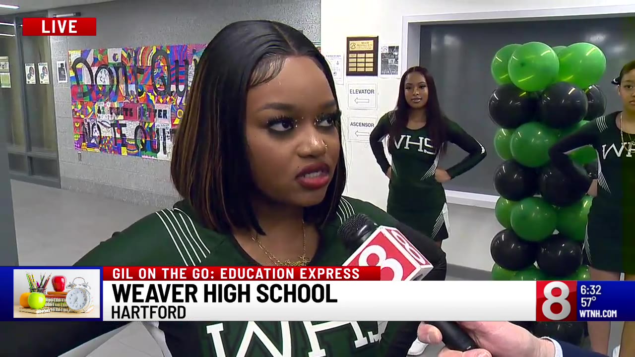 Gil on the Go: Education Express at Weaver High School – WTNH.com
