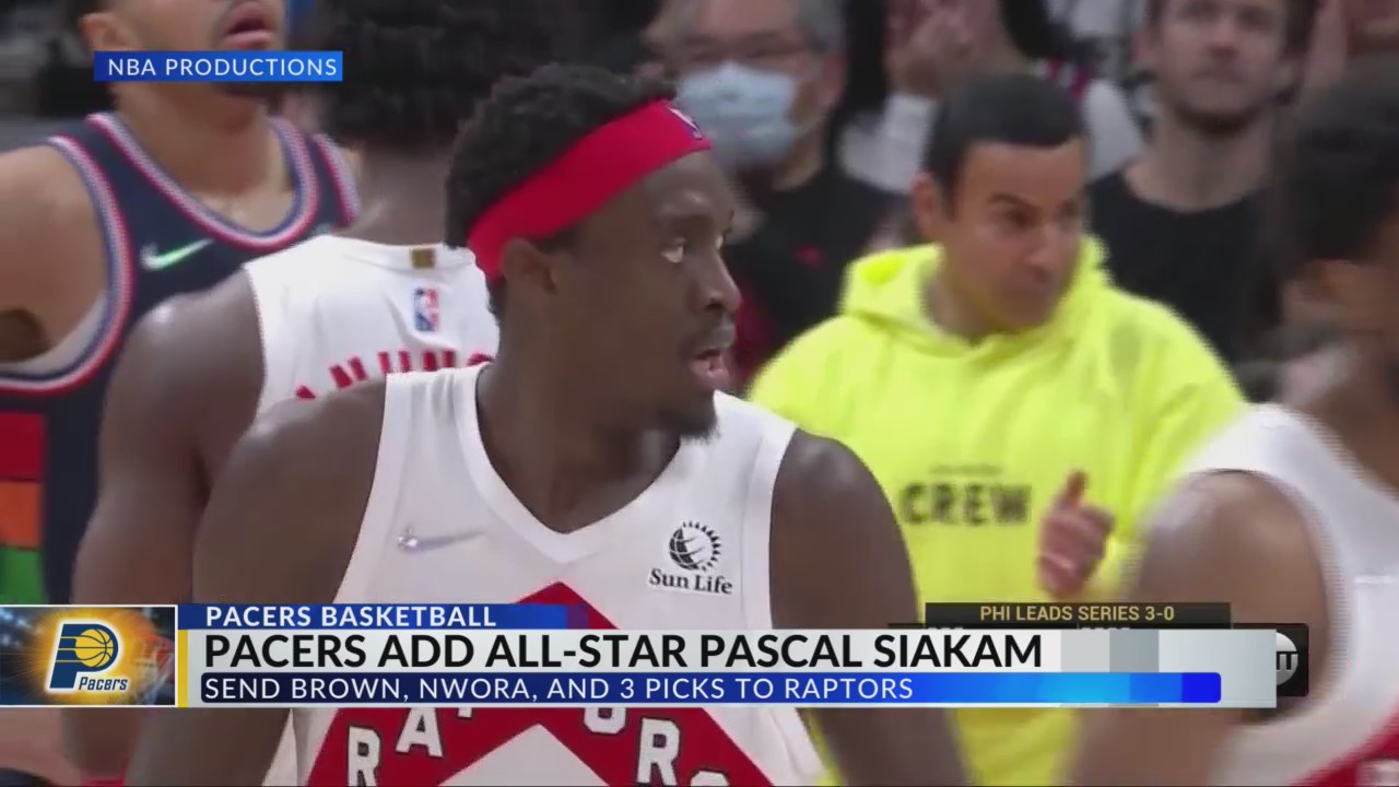 Pacers add All-Star Pascal Siakam in trade with Raptors – WANE 15