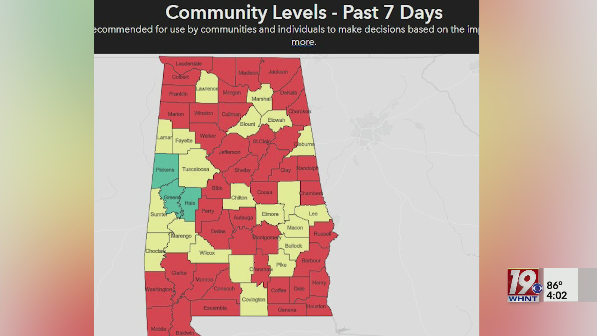 North Alabama COVID-19 Update – WHNT.com