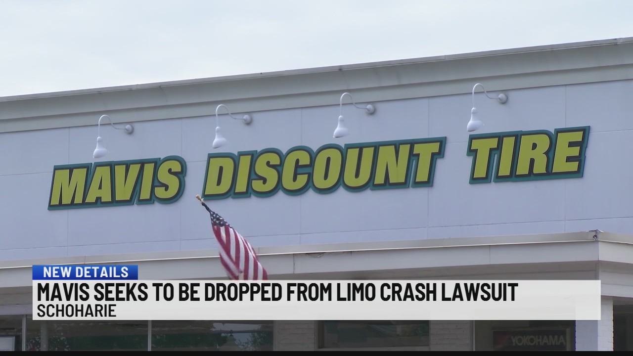 Mavis seeks to be dropped from limo crash lawsuit – NEWS10 ABC