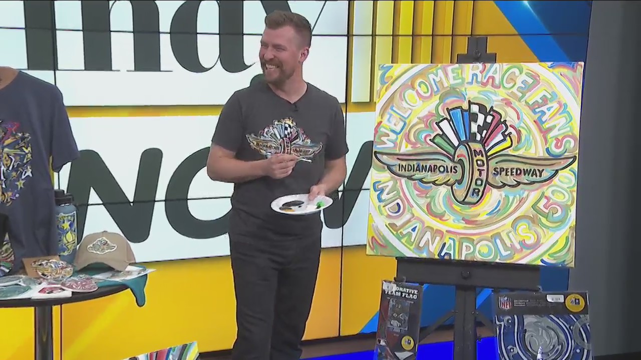 Check in with Justin Patten to see how his masterpiece is coming along ...