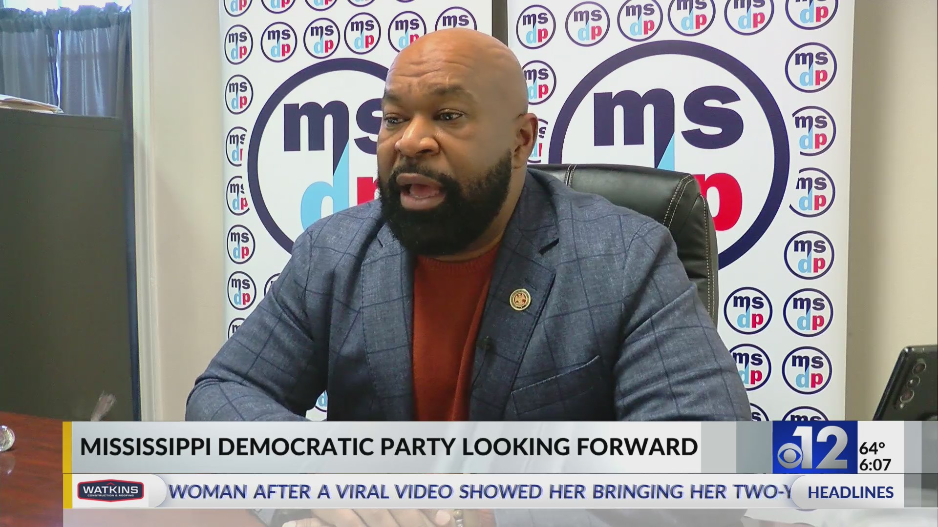 Taylor focuses on rebuilding Mississippi Democratic Party – WJTV