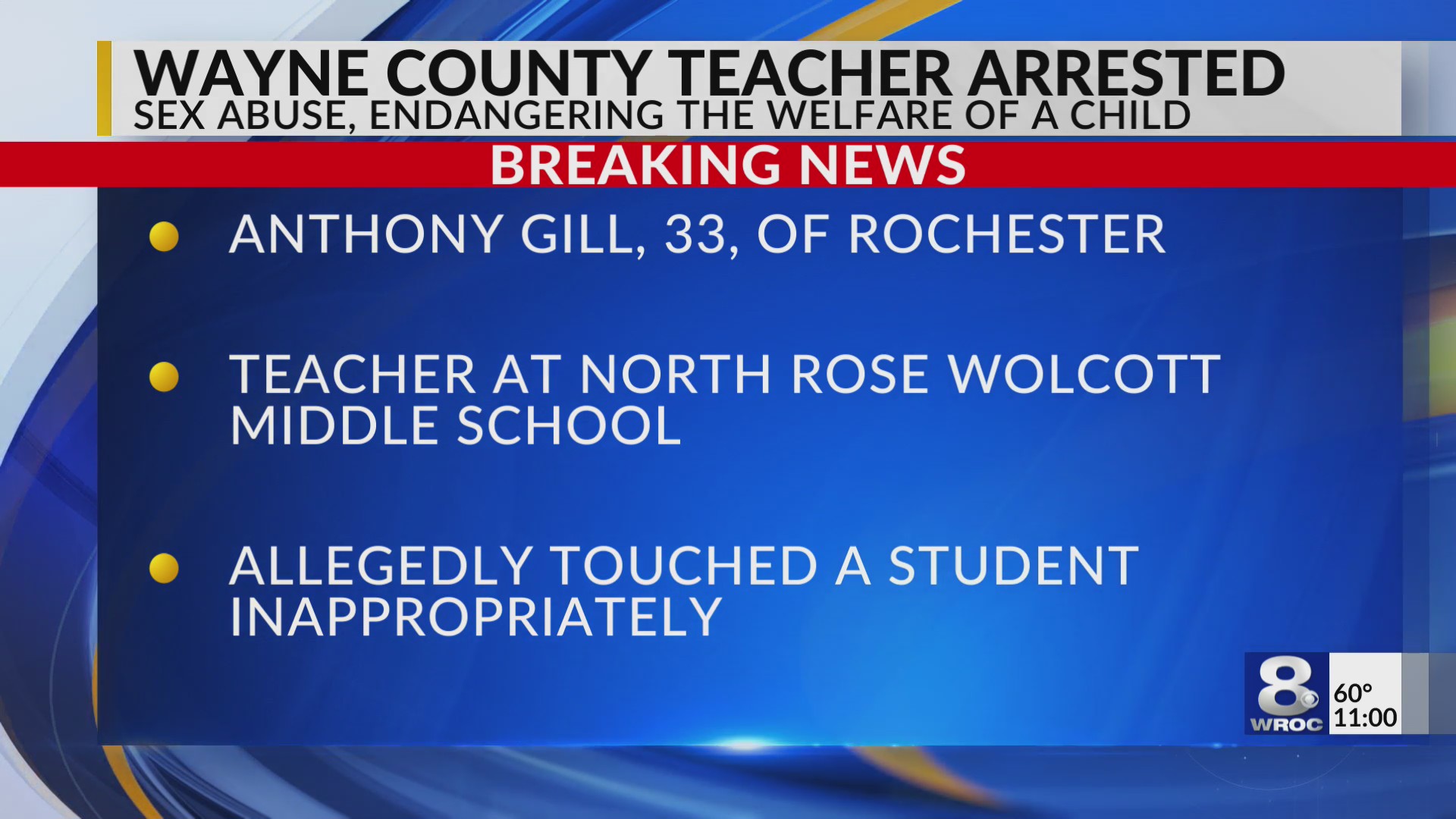 Wolcott teacher arrested after investigation into sex abuse allegations ...