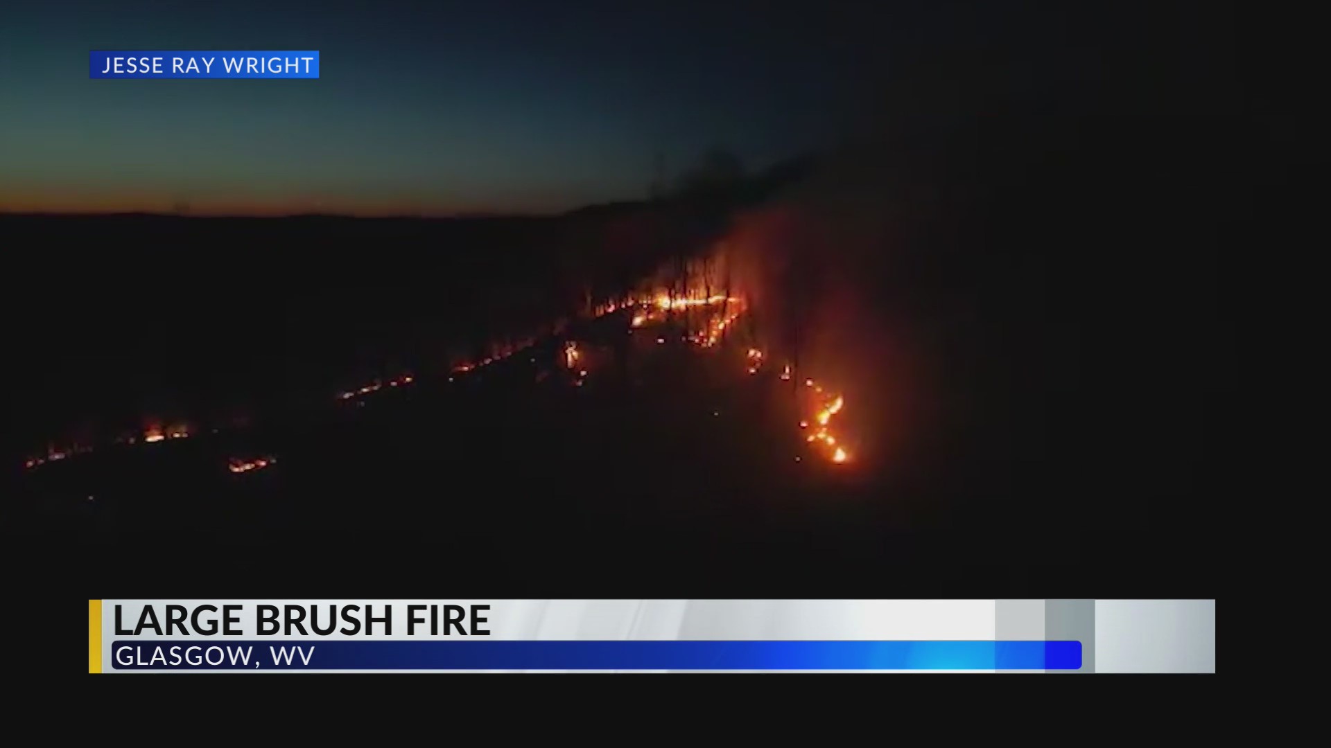 Crews extinguish fire on mountain in Kanawha County, West Virginia ...