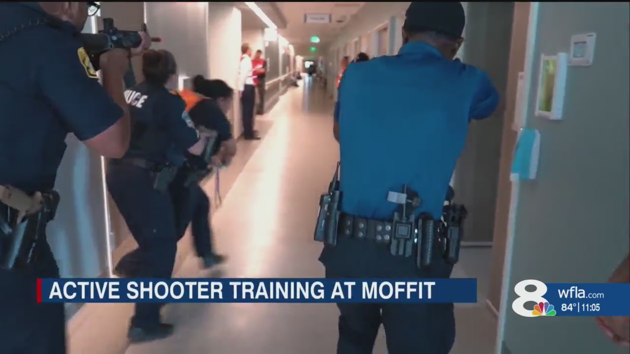 Tampa police train for active shooter threats at Moffitt Cancer Center ...