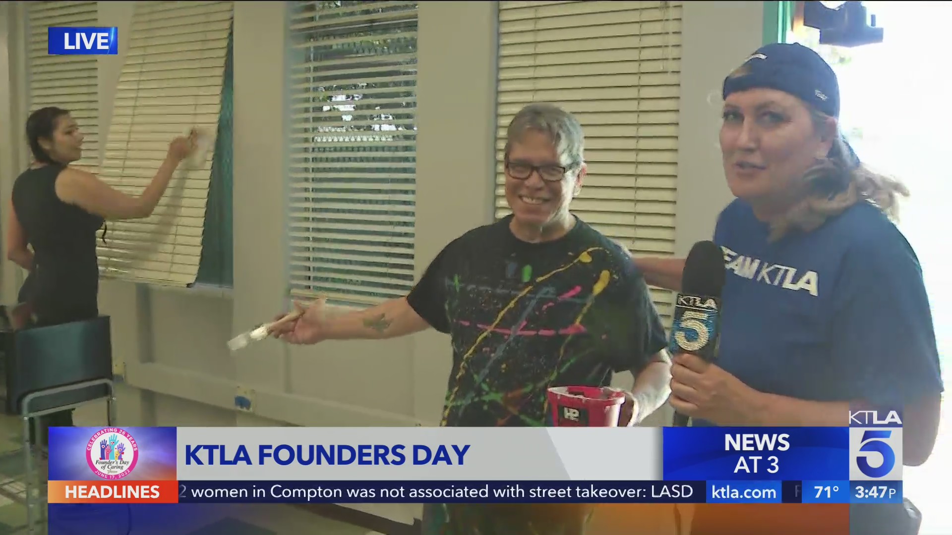 KTLA celebrates Founders Day – KTLA