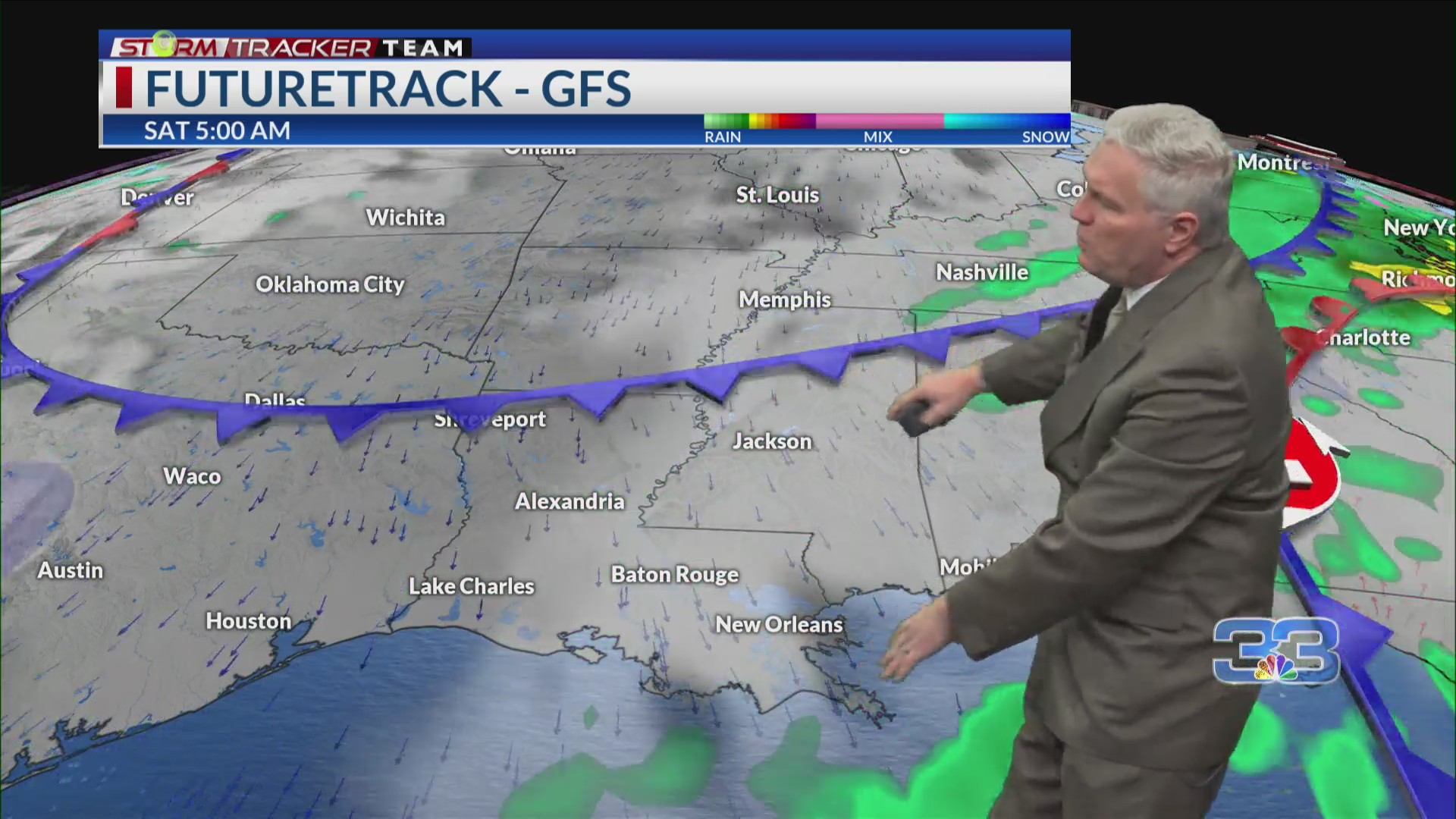 Weather Forecast for Baton Rouge – 3/20/24: Rain and Thunderstorms are ...