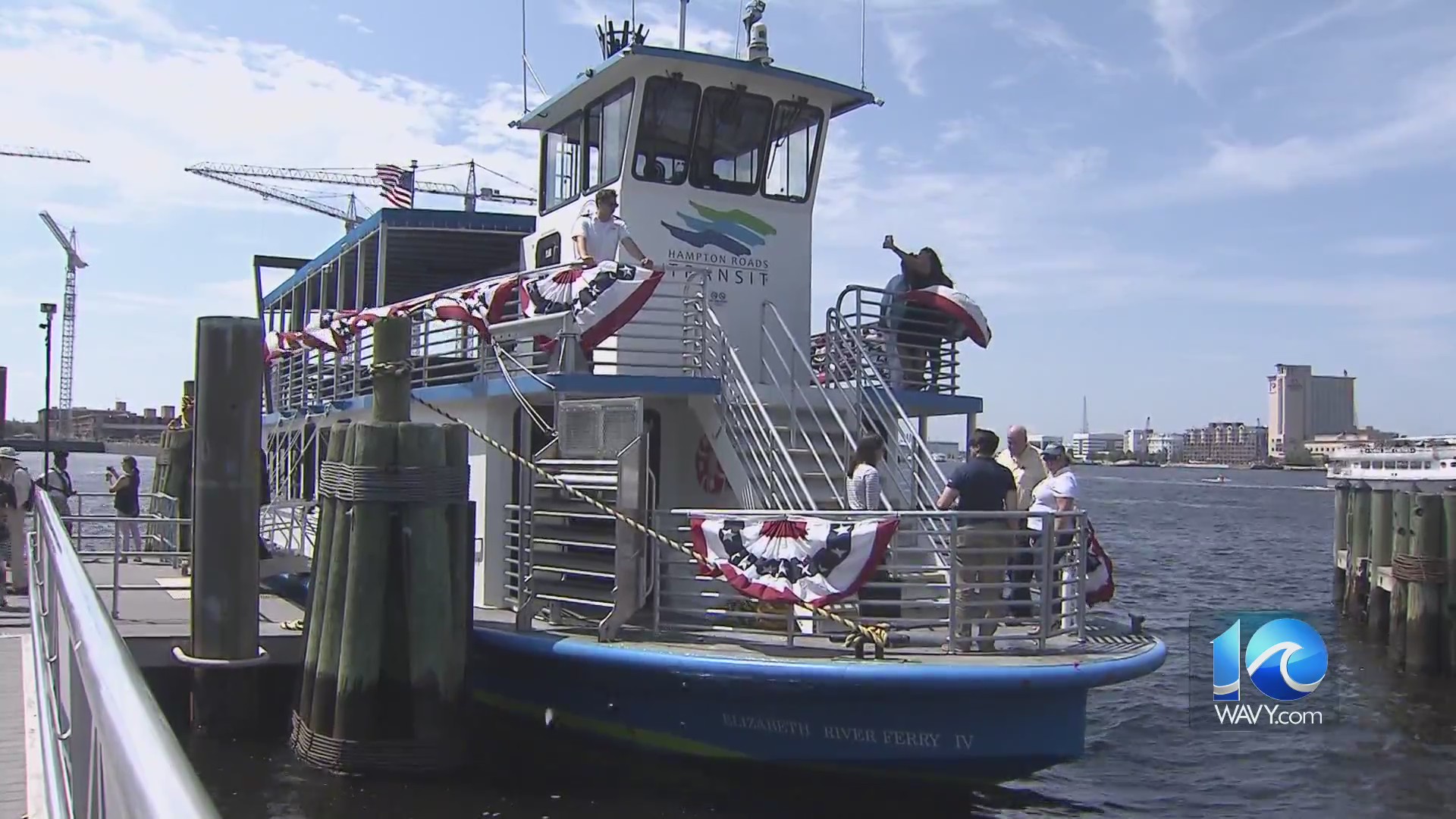 Elizabeth River Ferry celebrates 40th anniversary Friday – WAVY.com