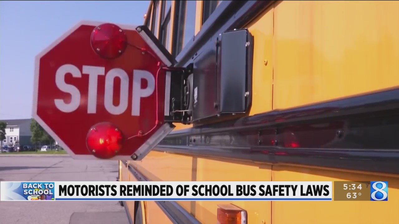 Motorists reminded of school bus safety laws – WOODTV.com