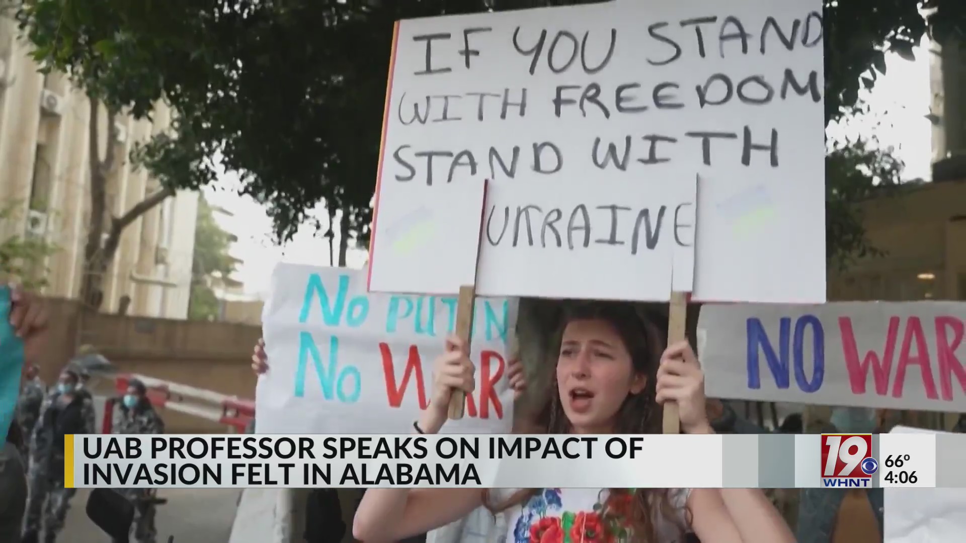 UAB Professor Speaks on Impact of Invasion Felt in Alabama – WHNT.com