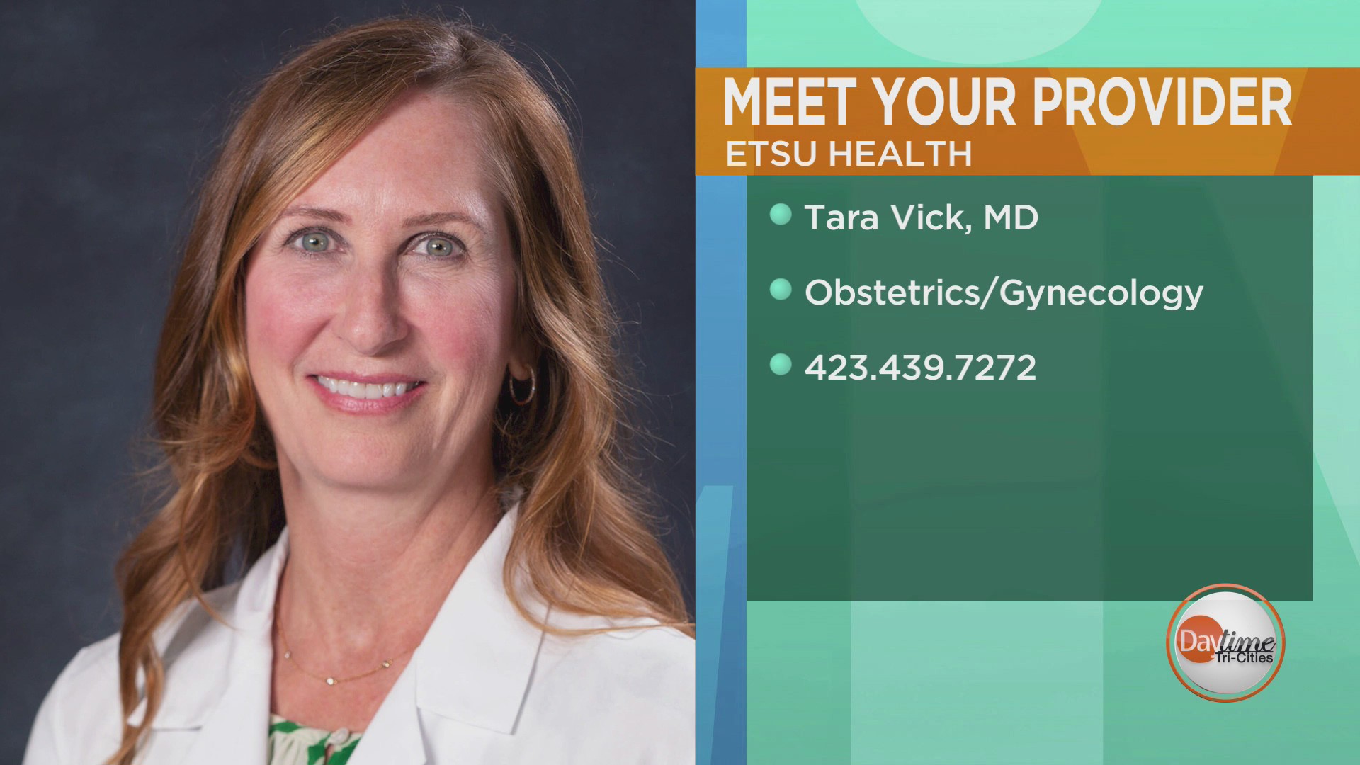 Meet Your Provider with ETSU Health: Dr. Tara Vick – WJHL | Tri-Cities News & Weather