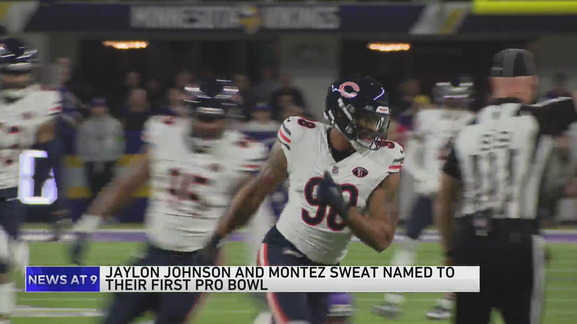 Montez Sweat, Jaylon Johnson named to Pro Bowl – WGN-TV