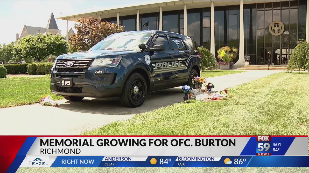Memorial grows for Officer Seara Burton – Fox 59