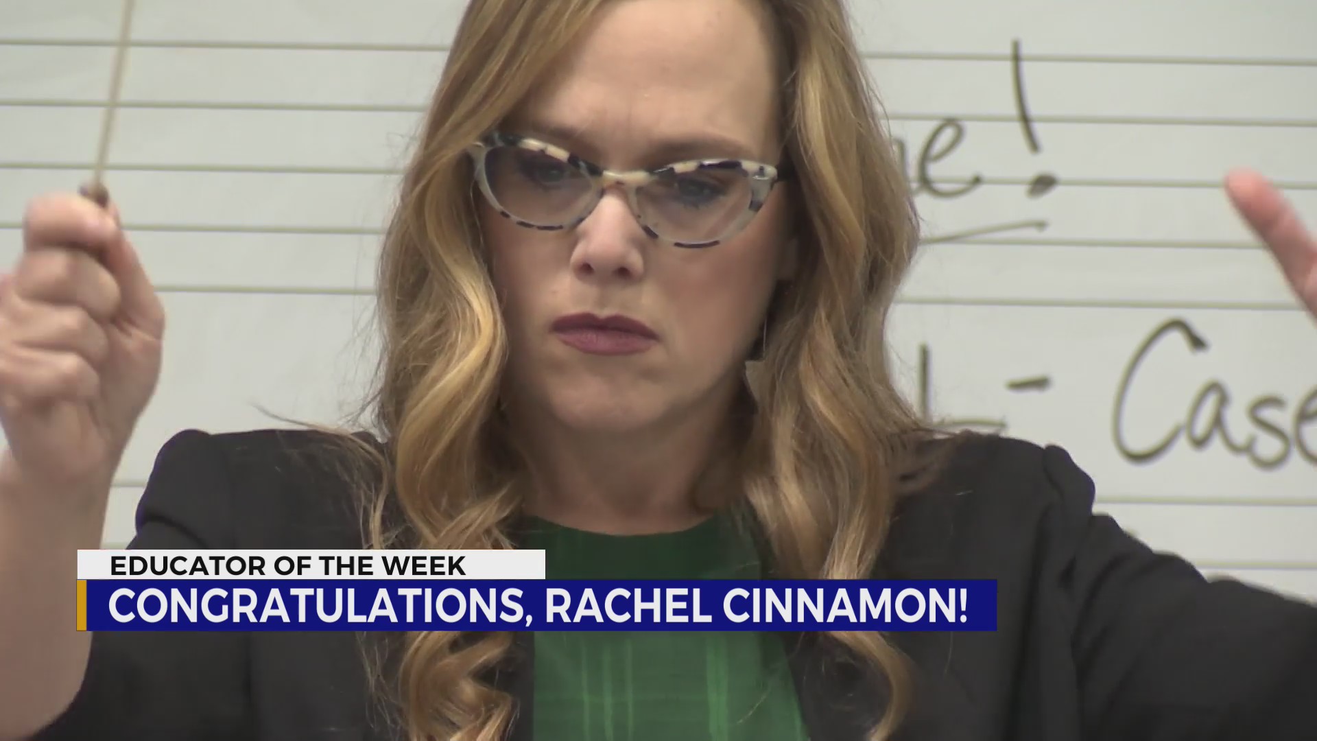 Educator of the Week: Rachel Cinnamon, John Sevier Middle School/Dobyns ...
