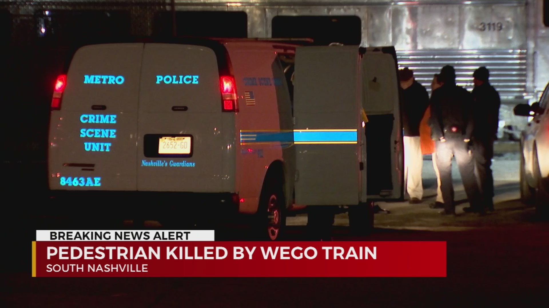 Pedestrian killed be WeGo train – WKRN News 2
