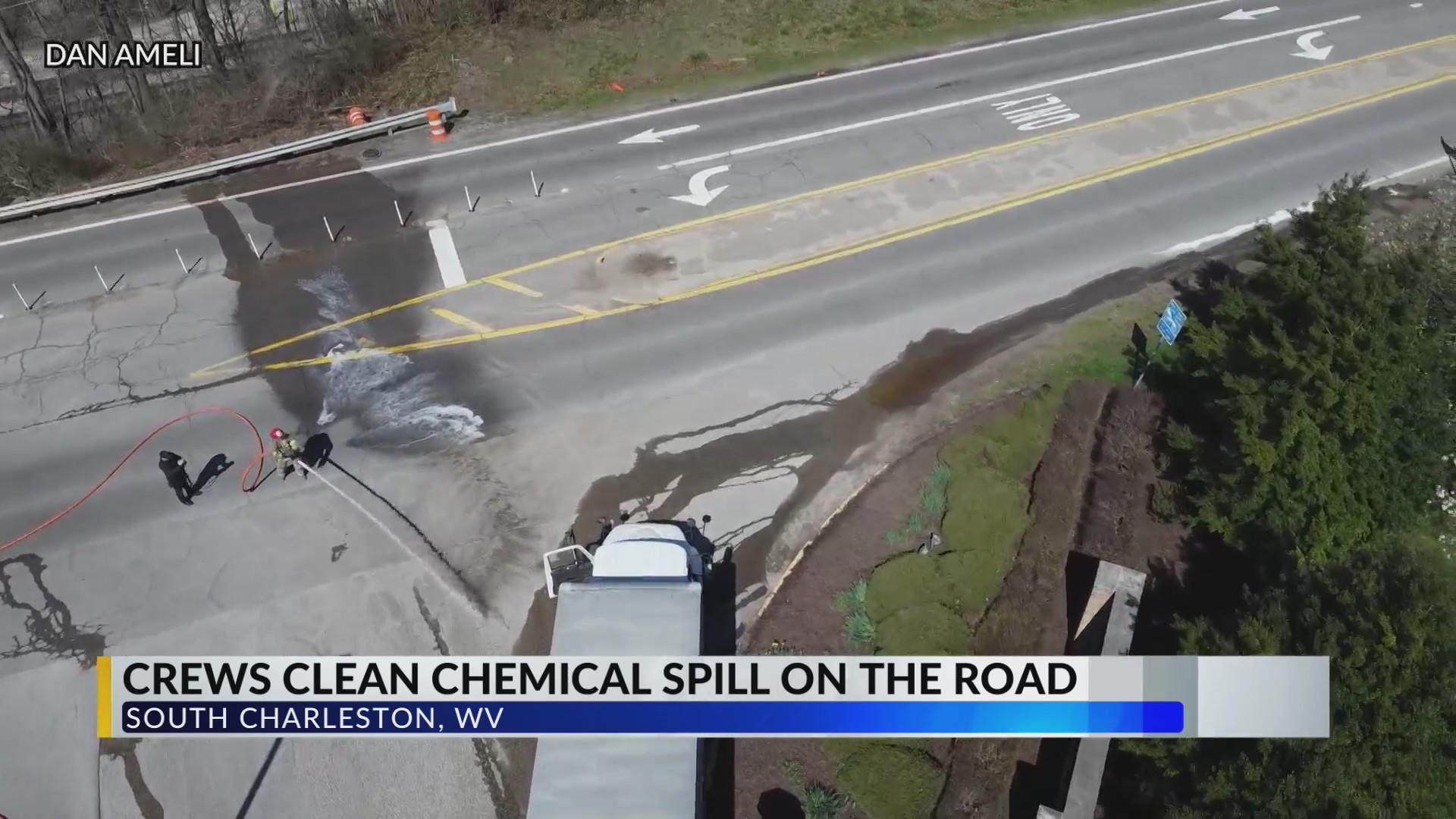 Lanes in South Charleston reopen after chemical spill – WOWK 13 News