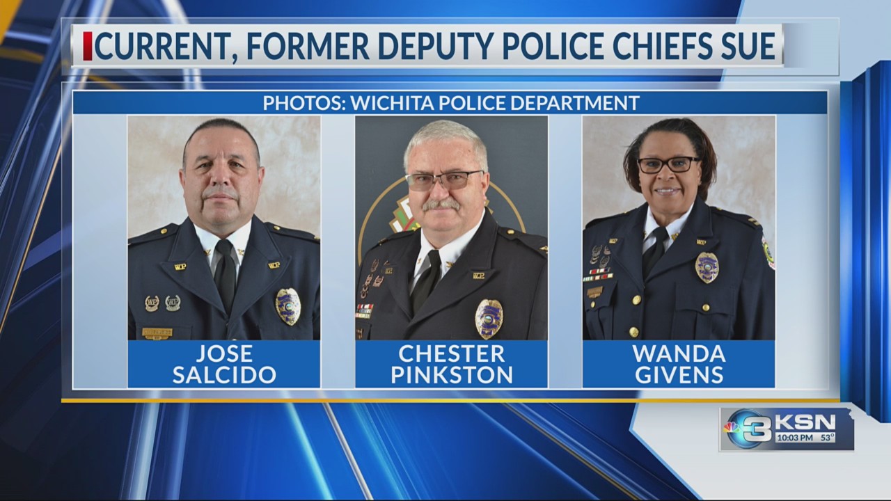 Deputy police chief, former deputy chiefs sue Wichita – KSN-TV
