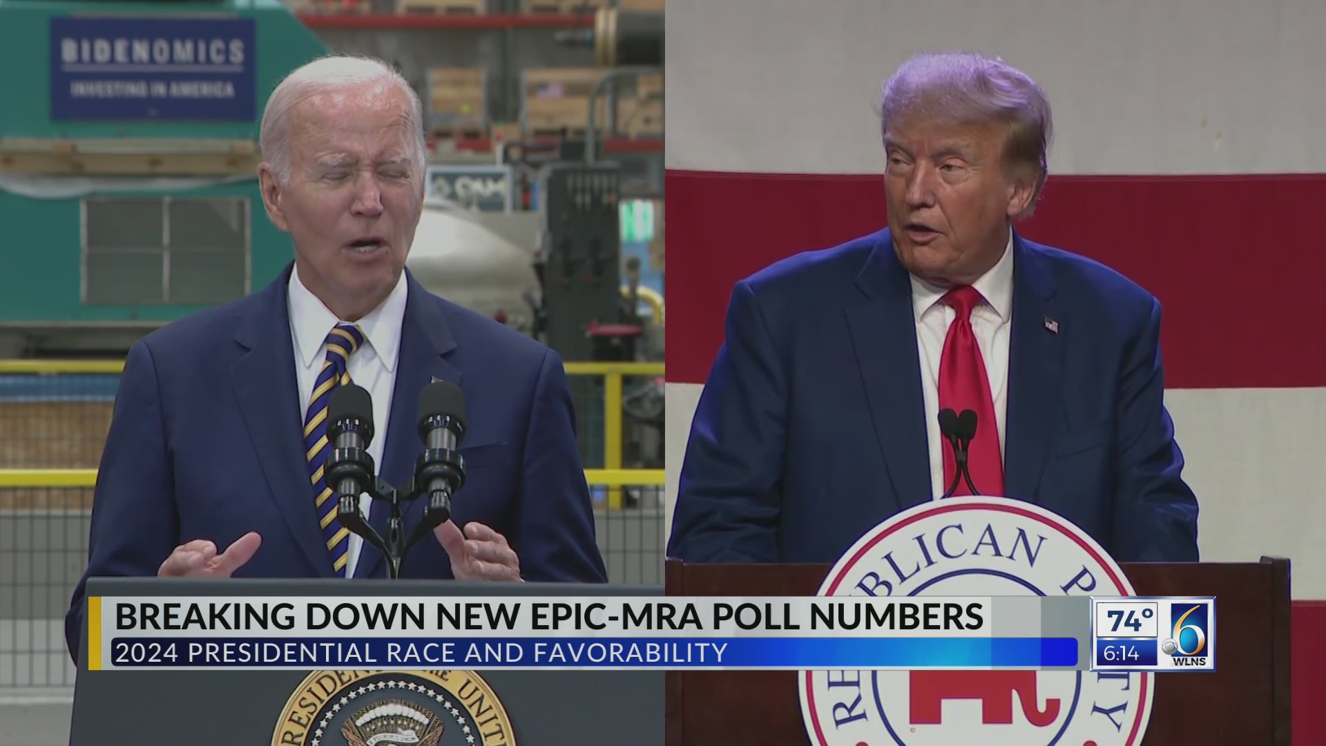 Breaking Down New EPIC-MRA Poll Numbers – WLNS 6 News