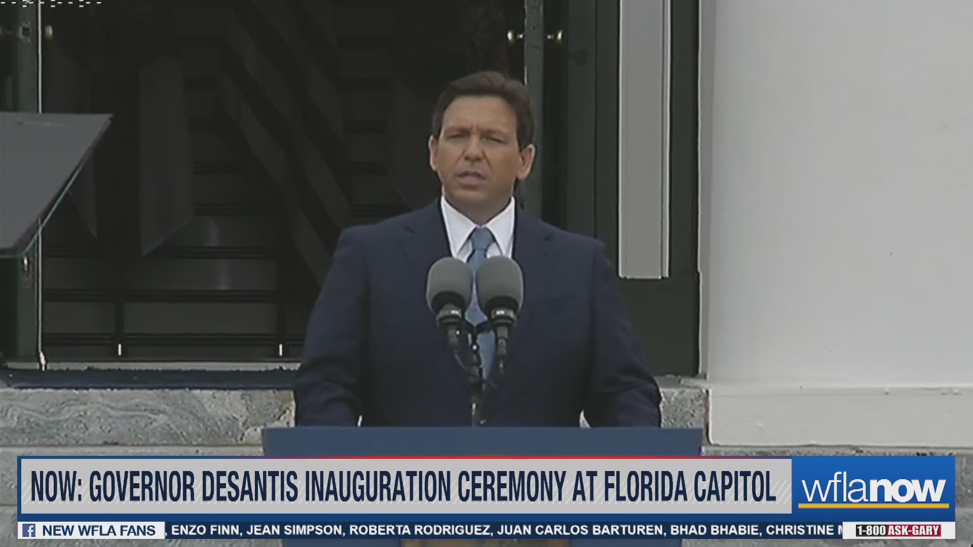 Gov. DeSantis second inaugural address at Florida capitol – WFLA