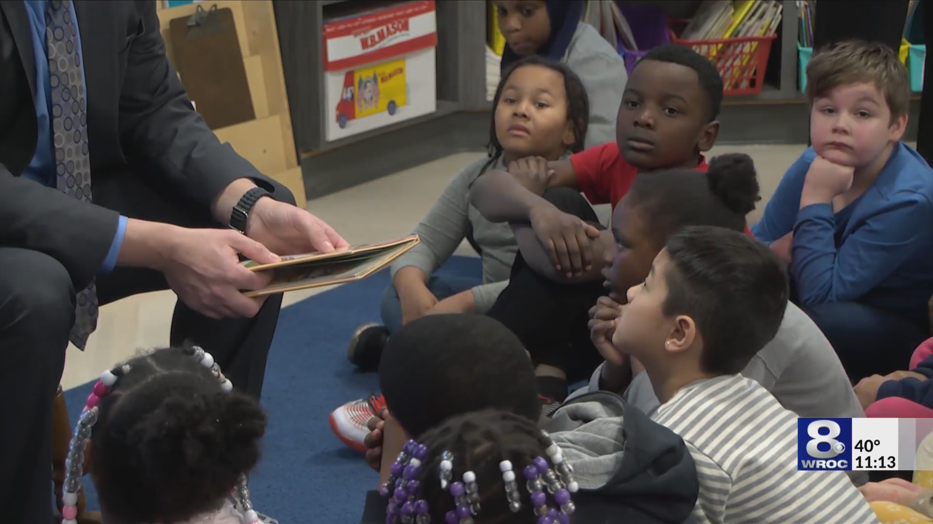 School No. 7 students participate in Read Across America Week ...