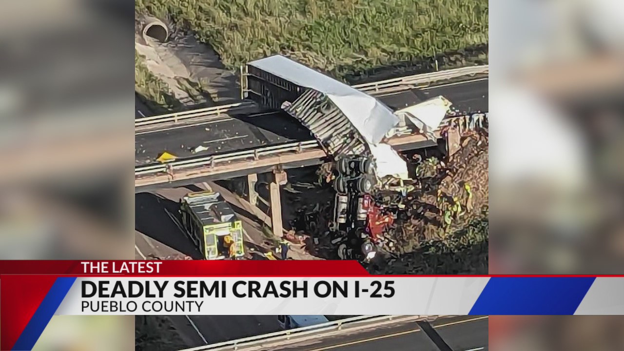 Deadly semi crash on I-25 – FOX21 News Colorado