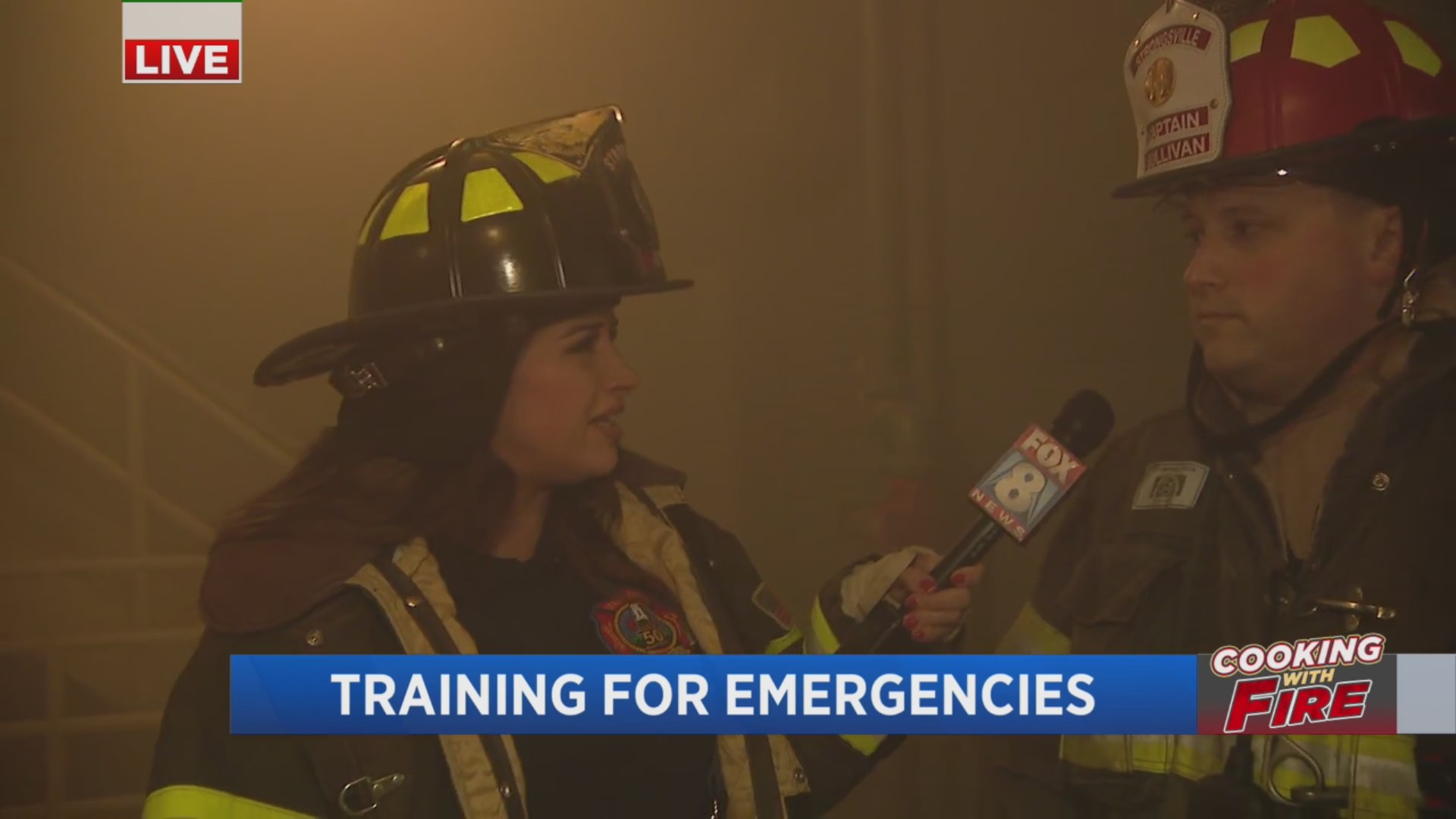 Cooking With Fire: Kristi gets rare look inside Strongsville Fire Dept ...
