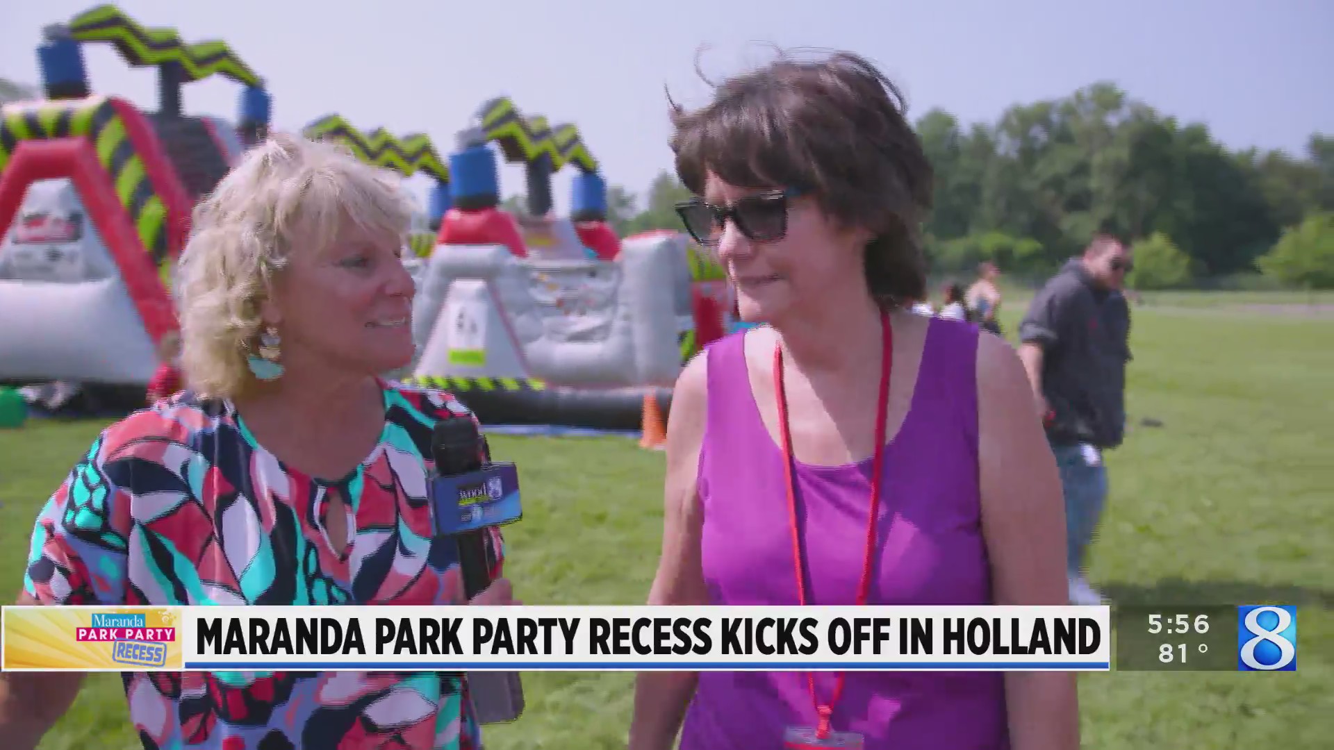 Maranda Park Party Recess kicks off in Holland – WOODTV.com
