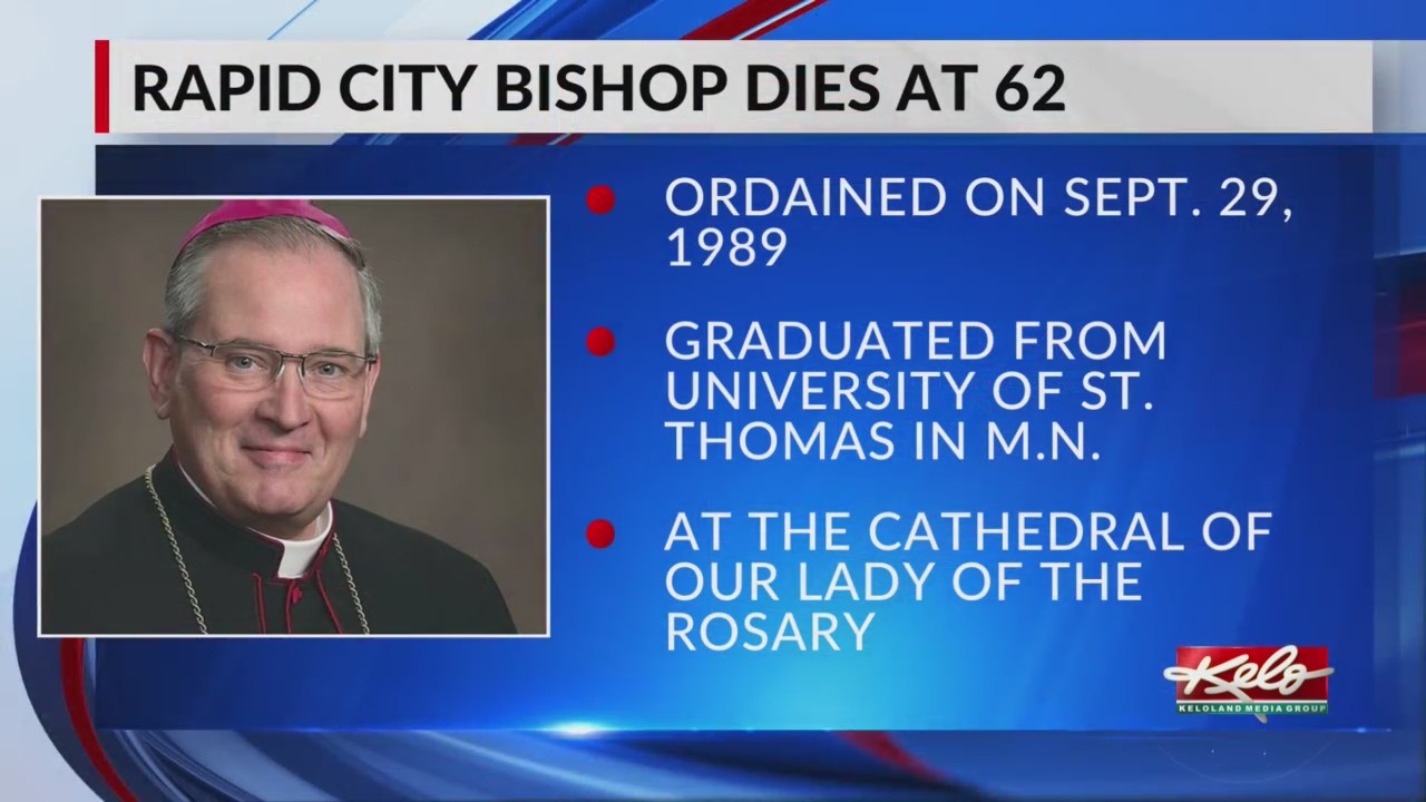 Bishop Muhich dies at 62; funeral pending – KELOLAND.com