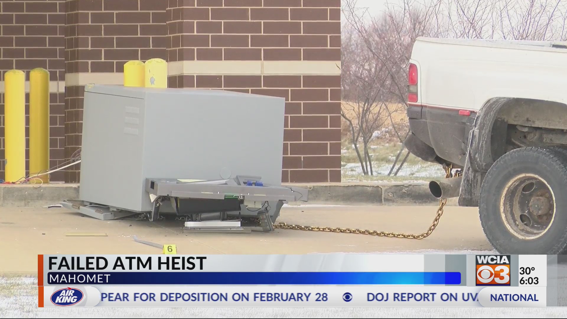 Mahomet Police investigating attempted ATM robbery – WCIA.com