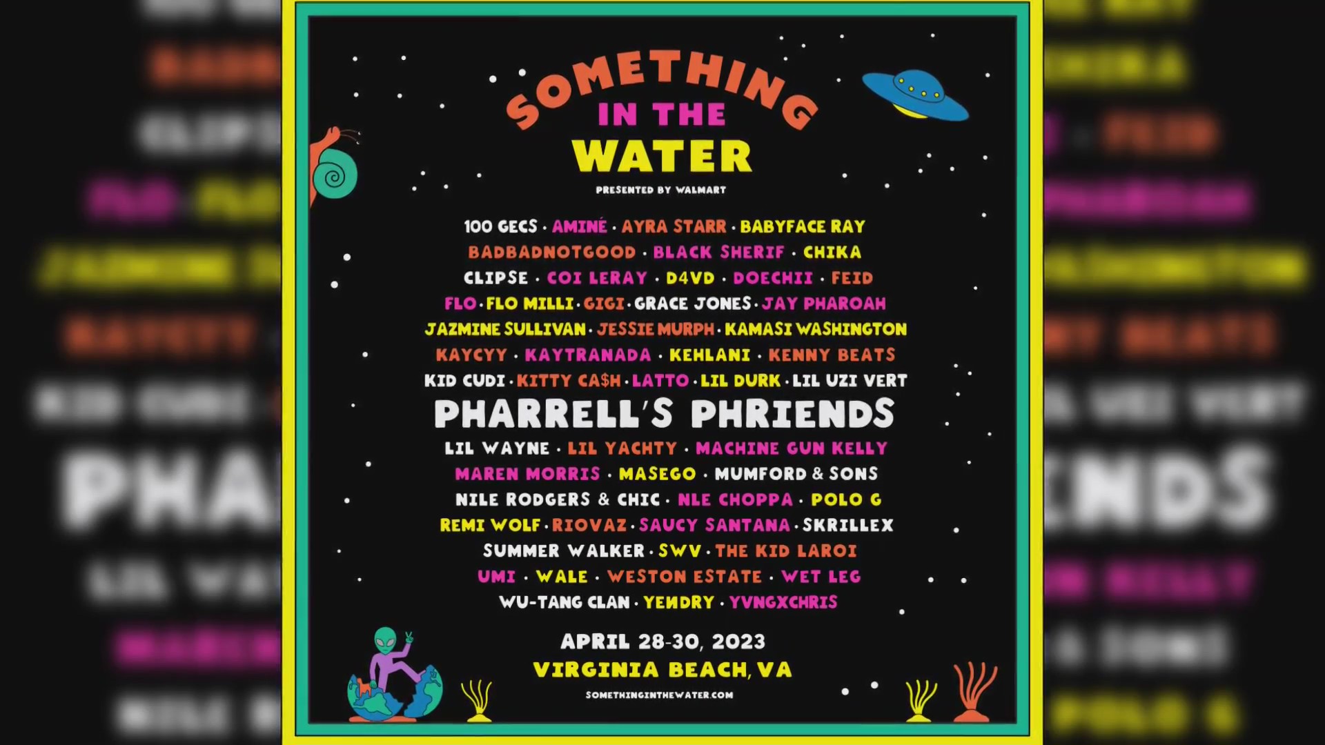 Lineup announced for Something in the Water festival – WAVY.com