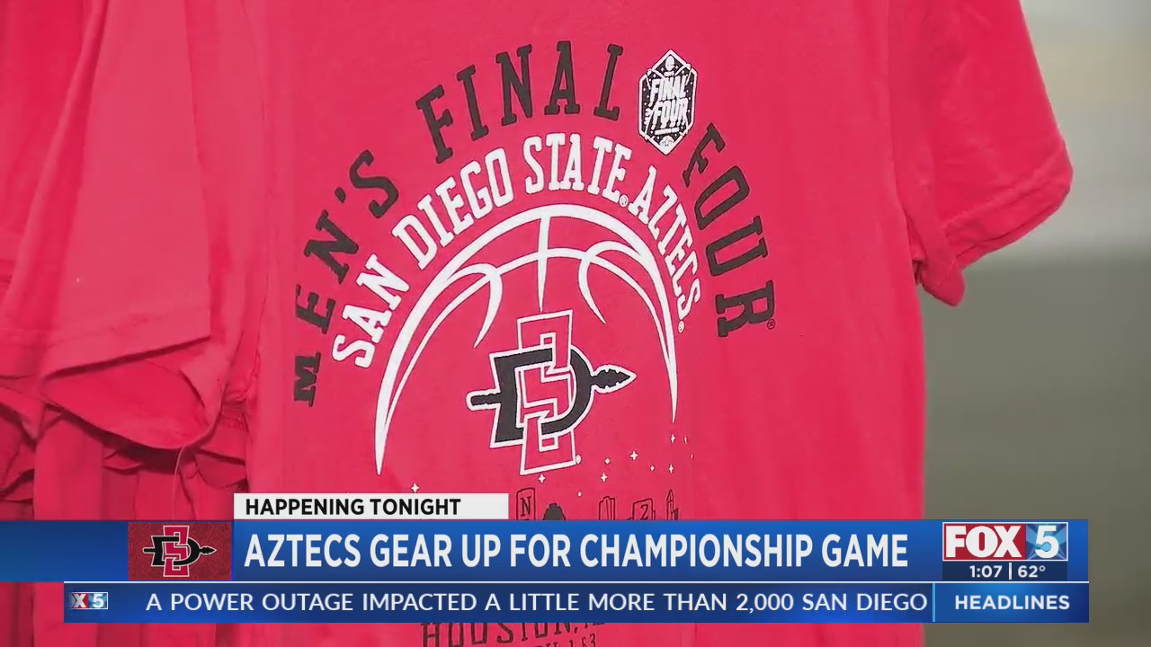 Aztecs Fans Gear Up For Championship Game – FOX 5 San Diego & KUSI News