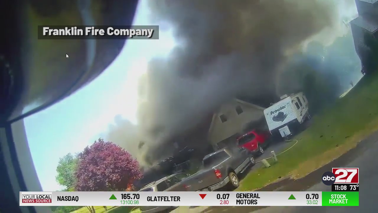 Roof collapses on house after Franklin County fire – ABC27