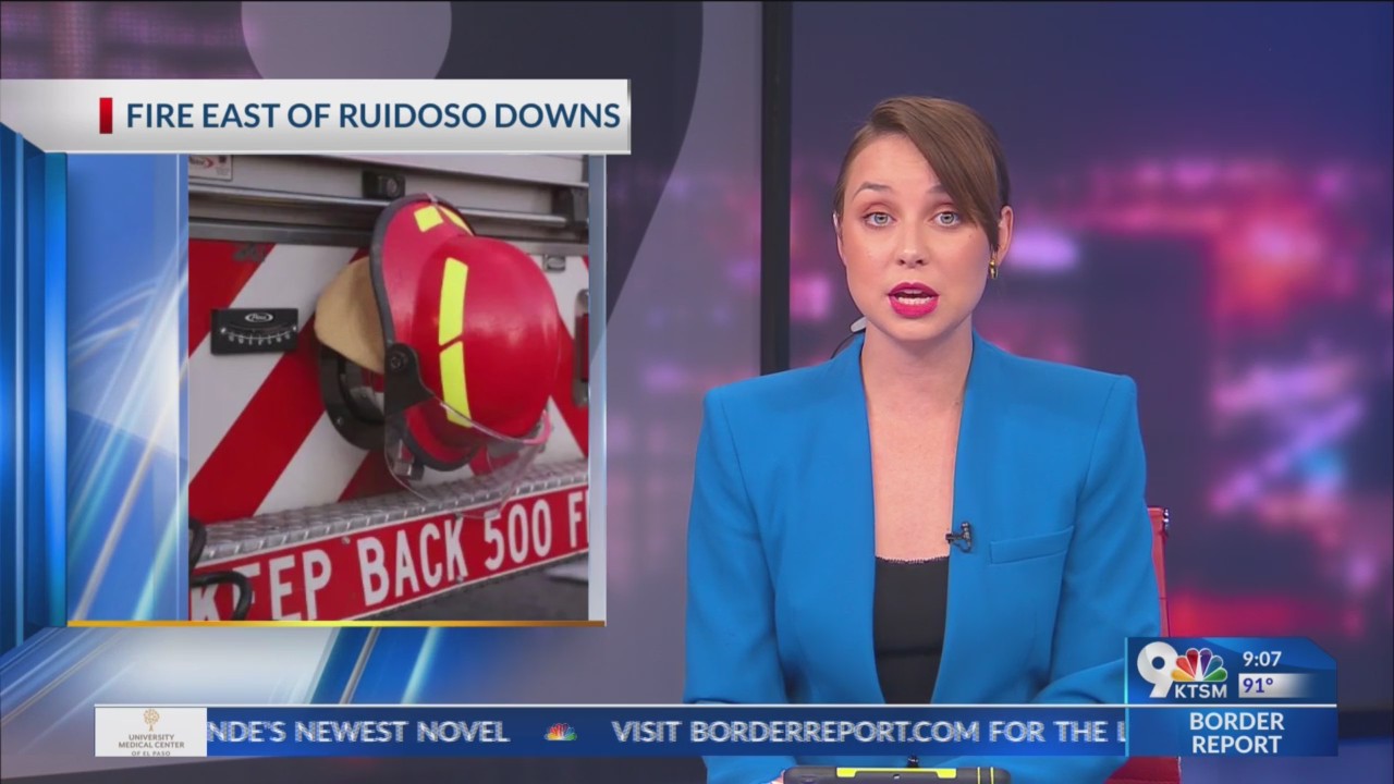 Fire crews ‘stop progress’ of fire near Ruidoso Downs, New Mexico ...