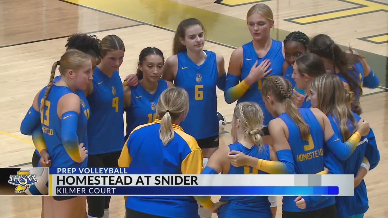 Homestead sweeps Snider in high school girls volleyball on August 29, 2023 – WANE 15