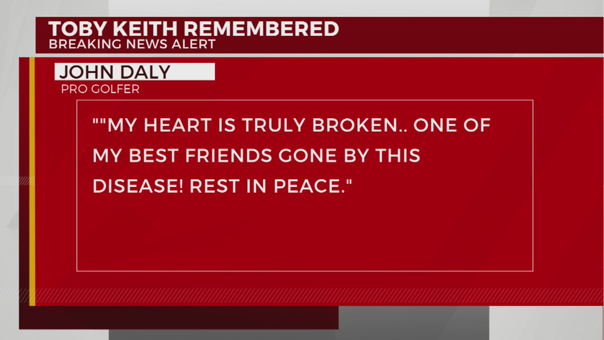 Toby Keith tributes pour in as celebrities remember country singer ...