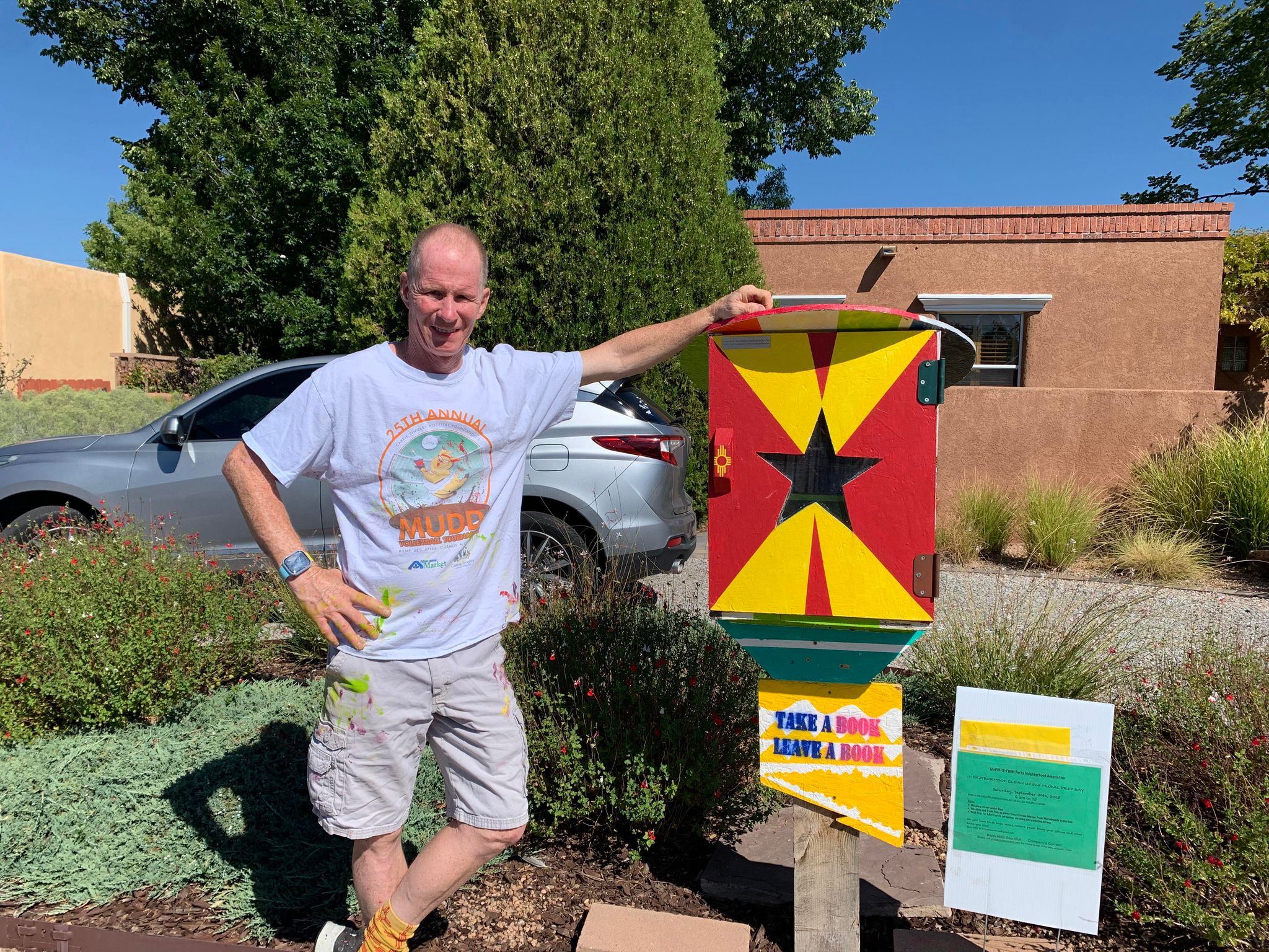 Meet the man behind the little libraries in Albuquerque: Tim West ...