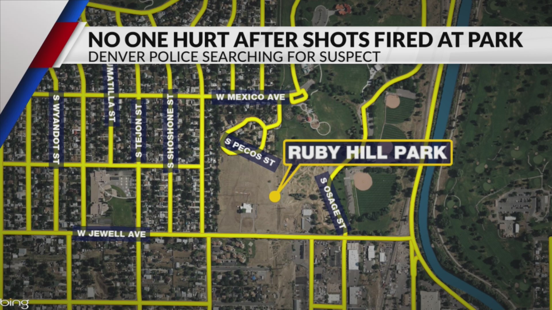 Shots fired at Ruby Hill Park Sunday – FOX31 Denver