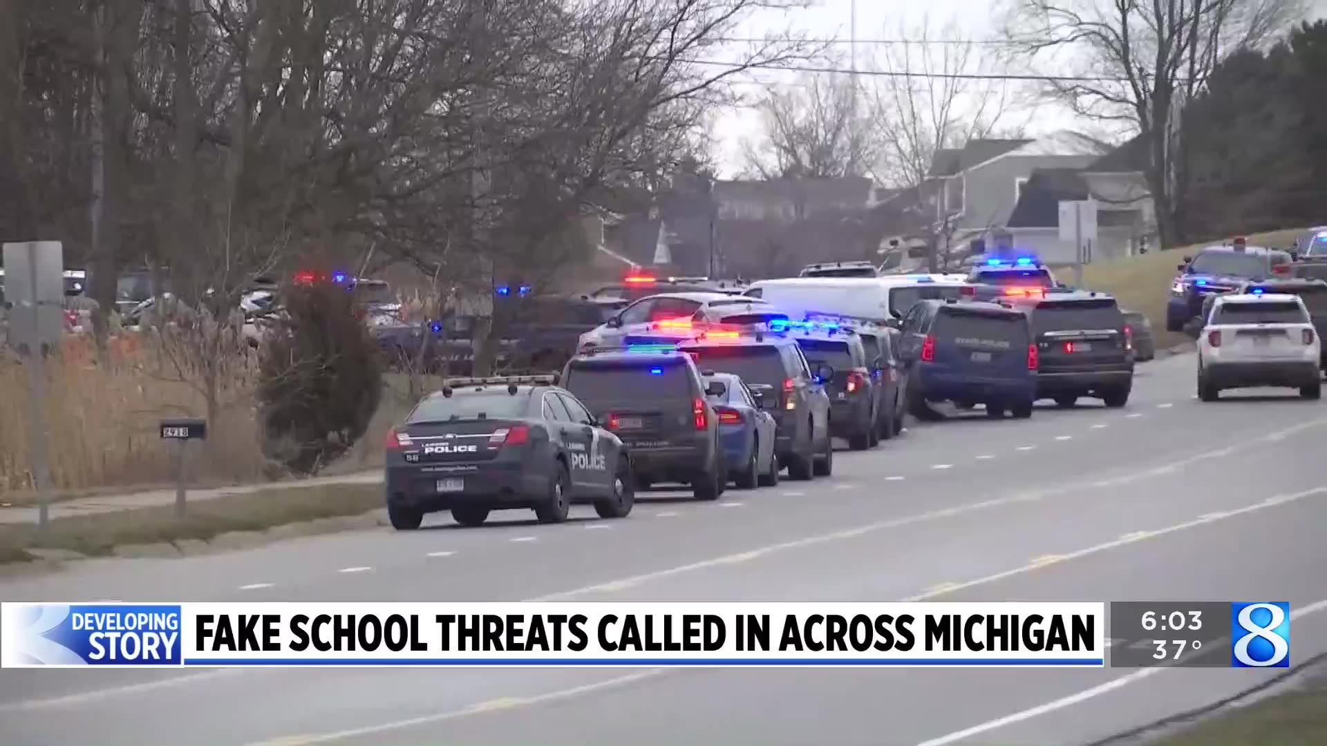 ‘Complete hoax’: Fake school threats called in around Michigan – WOODTV.com