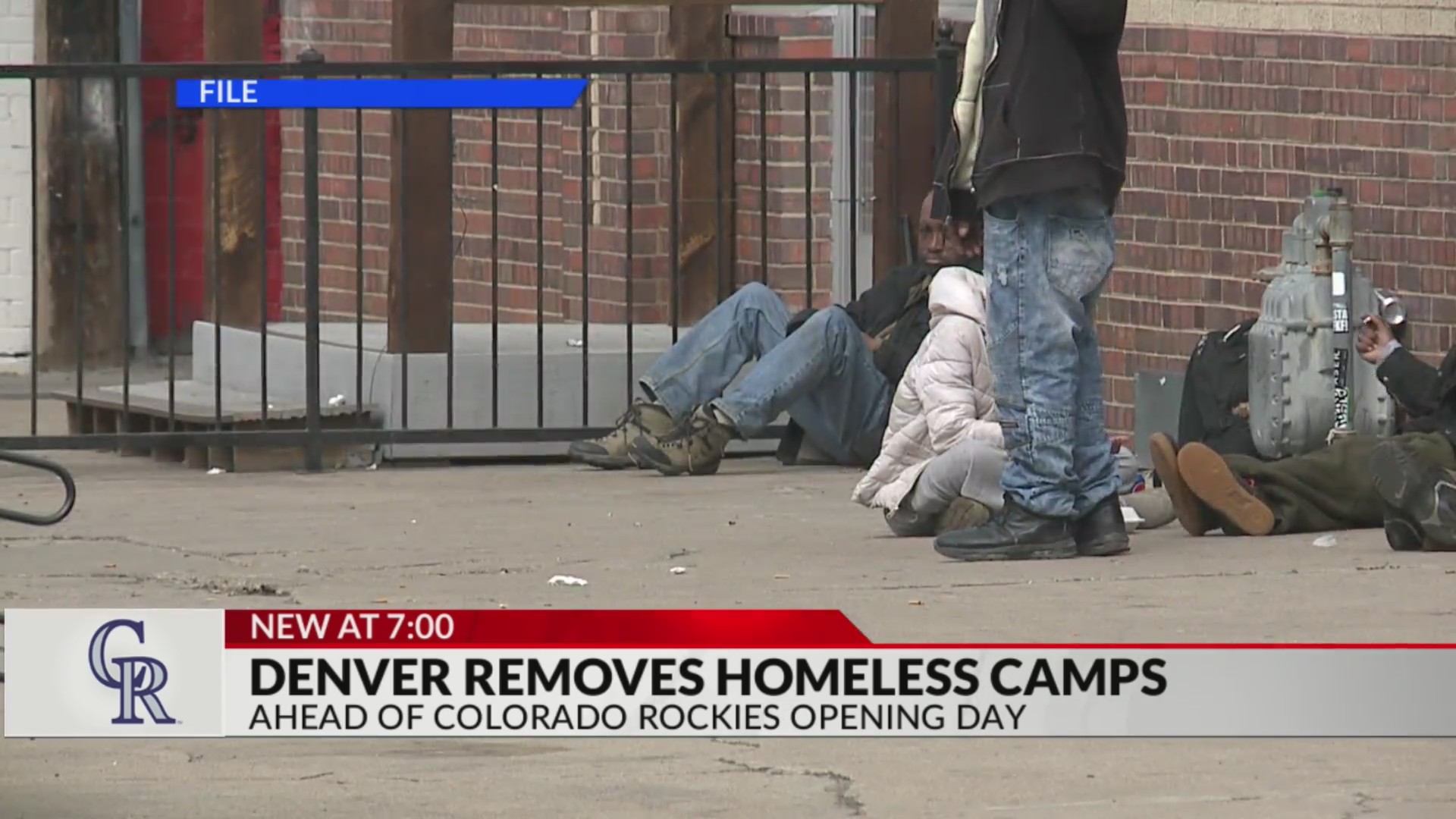 Denver removes homeless camps ahead of home opener – FOX31 Denver