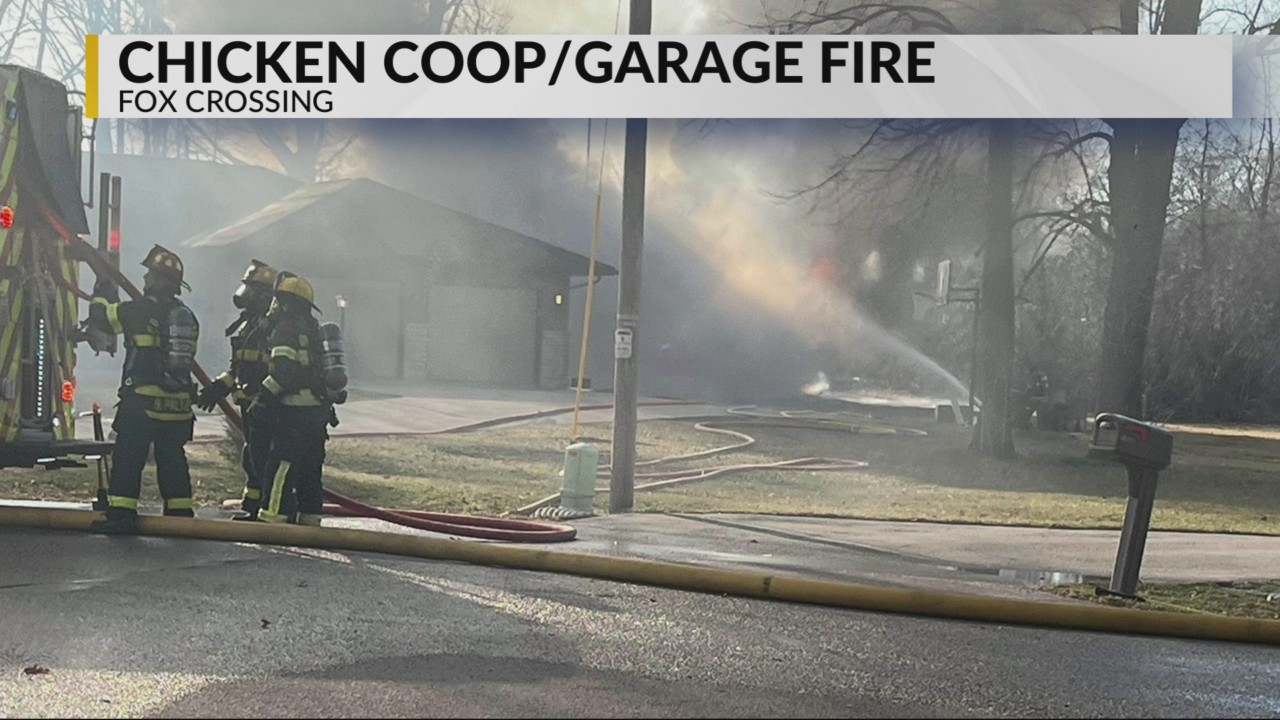 Fox Crossing chicken coop fire causes $70,000 of damage – WFRV Local 5 ...